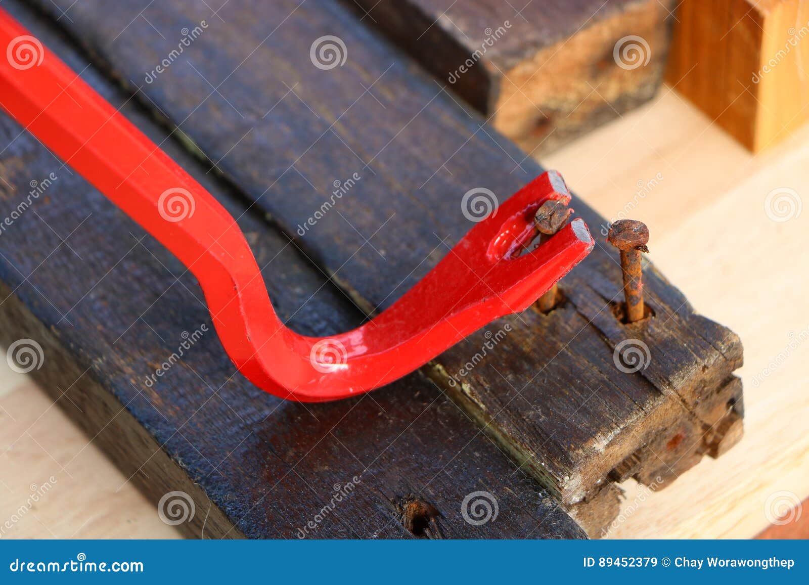Leverage Of Rusty Red Crane Truck Manually Operated Hydraulic Control ...