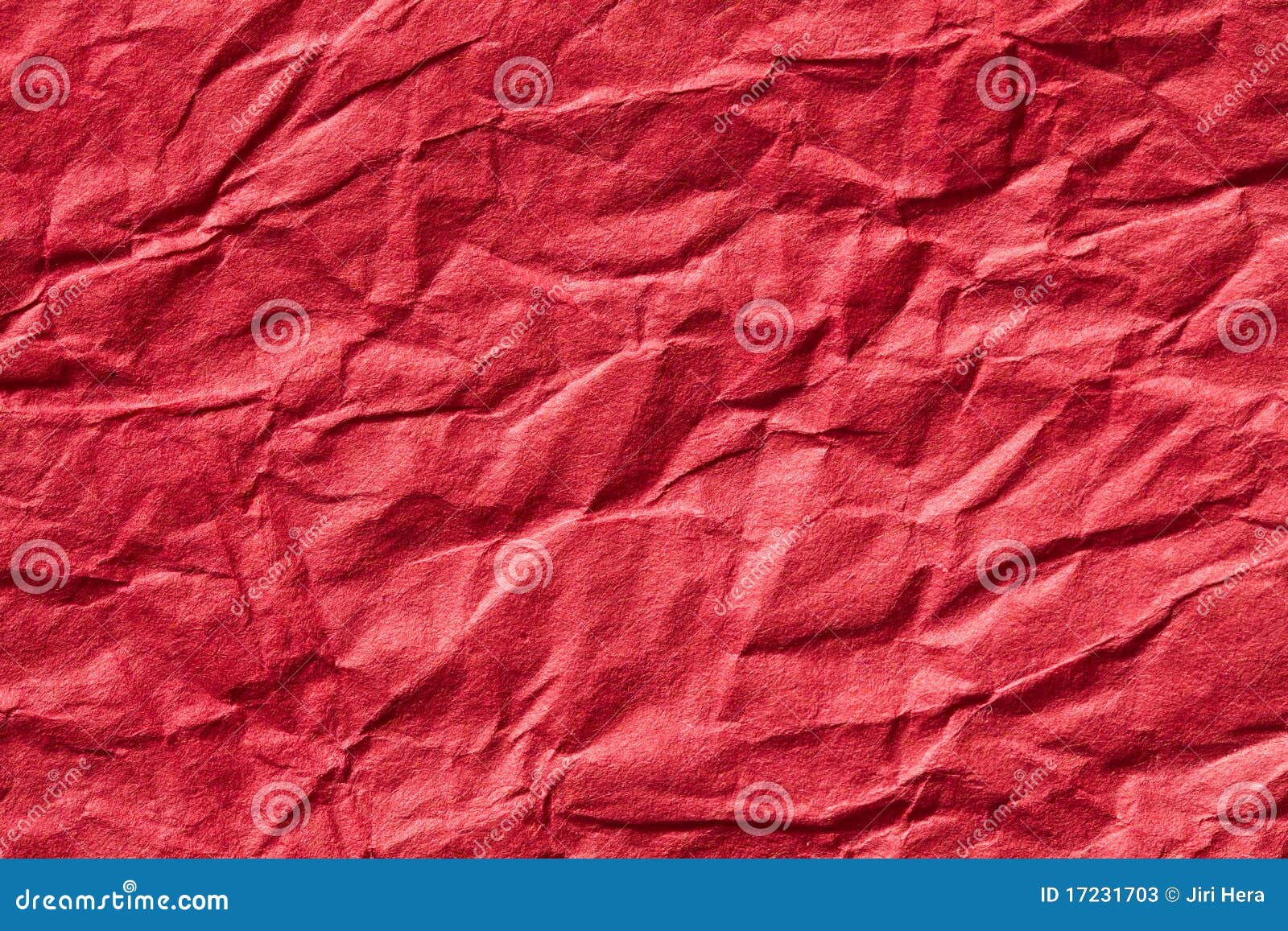 Red Crumpled Paper Background Stock Image - Image of antique, effect ...