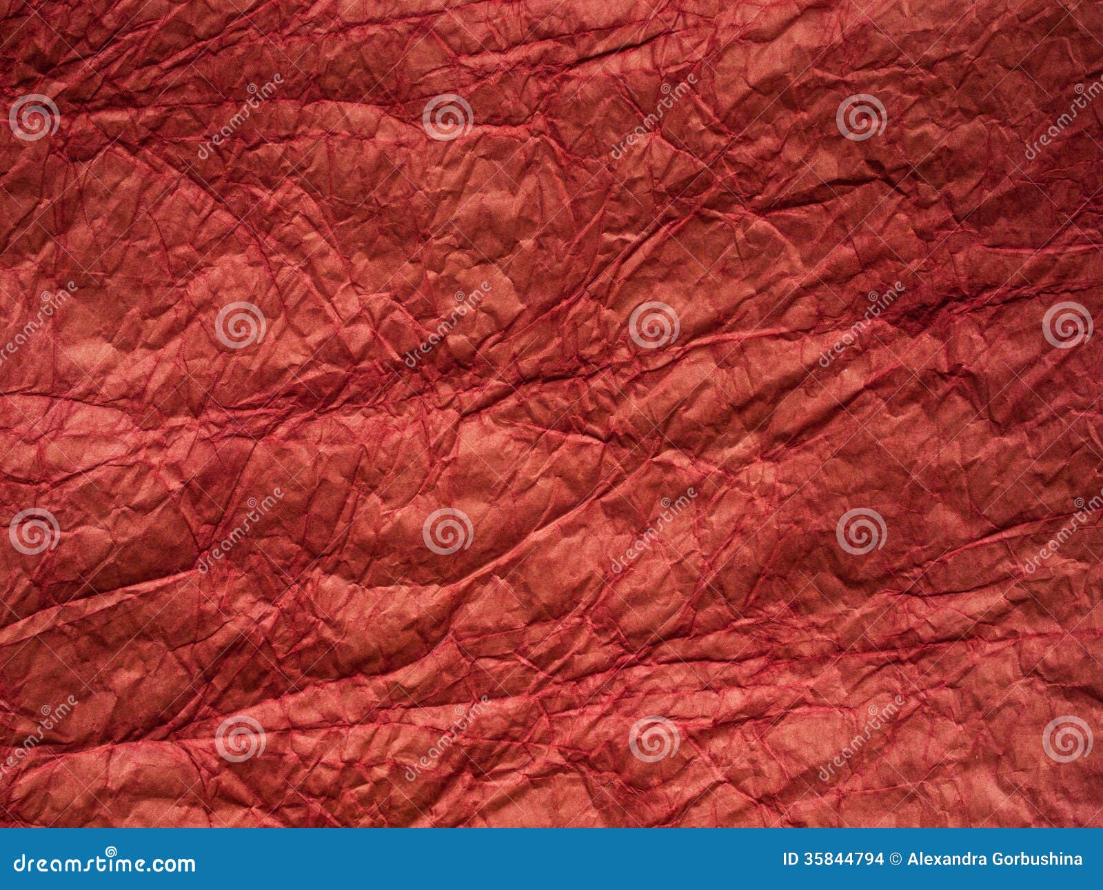 Red crumpled paper texture stock photo. Image of background - 35844794