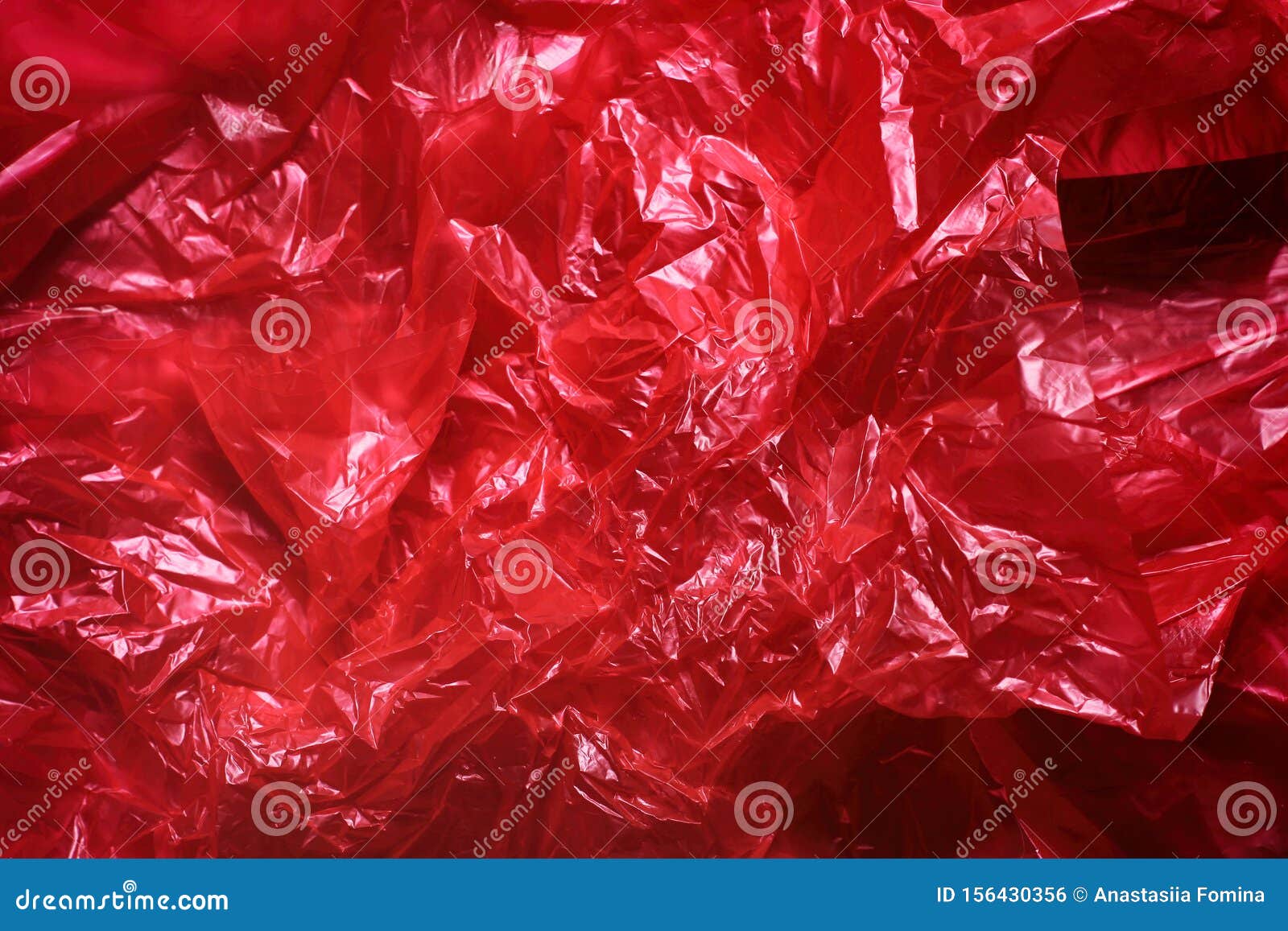 Crumpled Save The Planet Plastic Bag Is Placed On The Paper Colo Stock ...