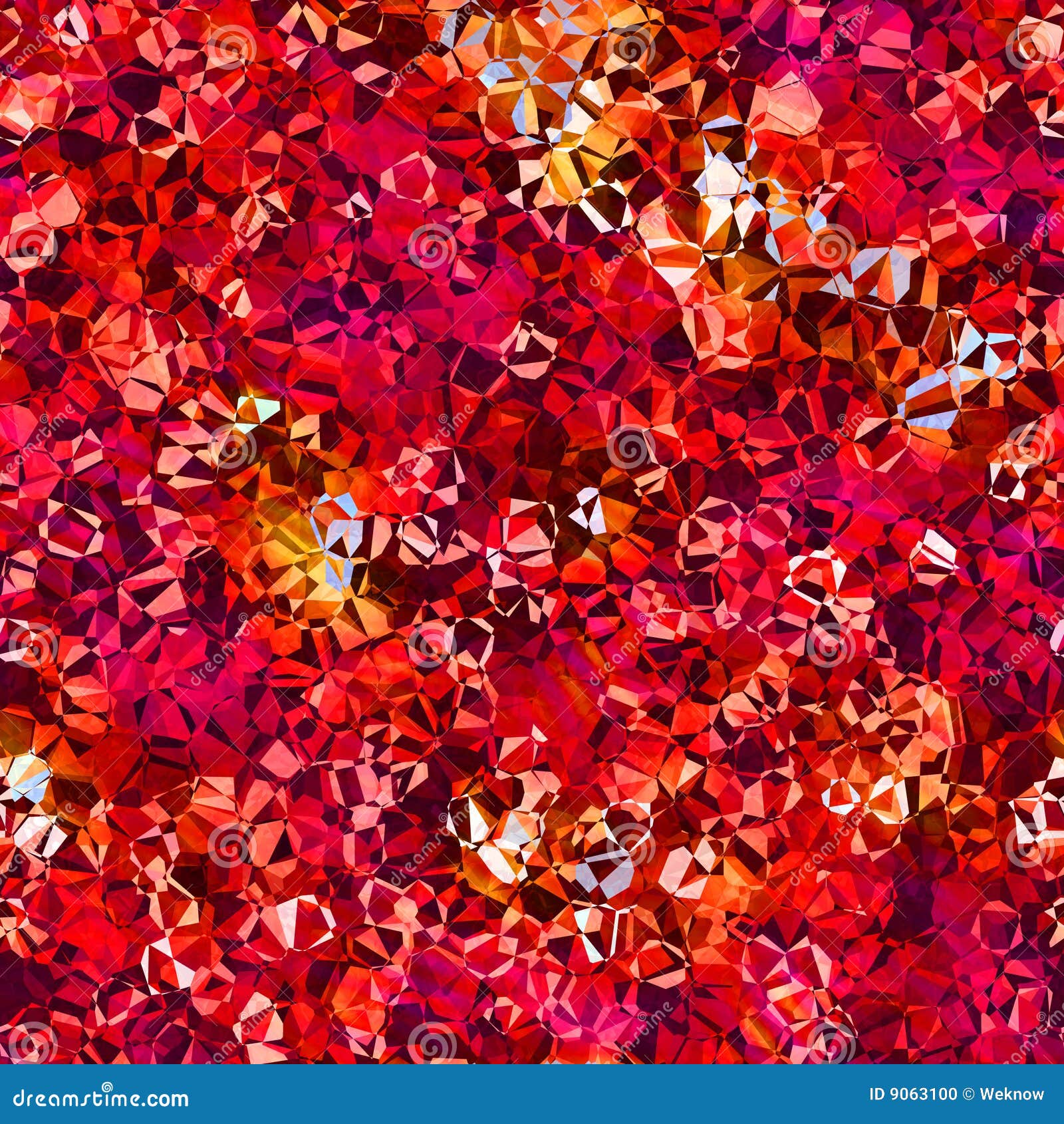 Red crystal pattern stock illustration. Illustration of season - 9063100