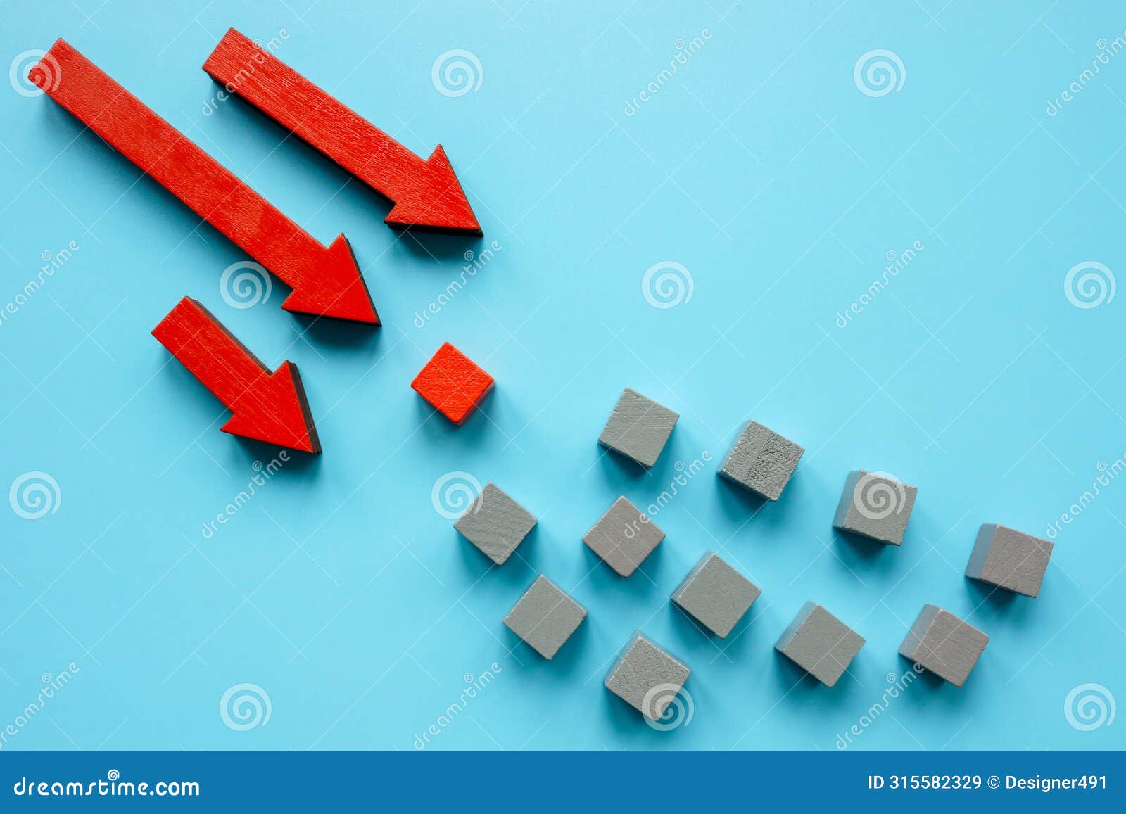 Red Cube As a Leader and Gray As a Team. Overcoming Difficulties and ...