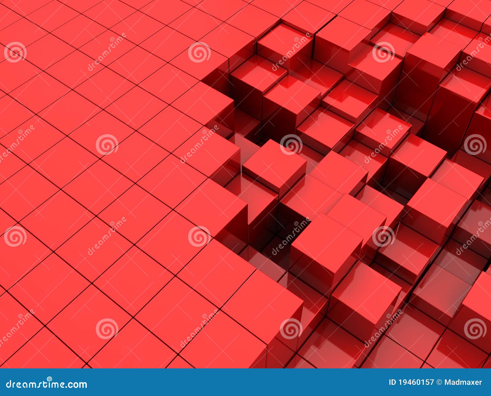 Cubes Background Cartoon Vector | CartoonDealer.com #10594675