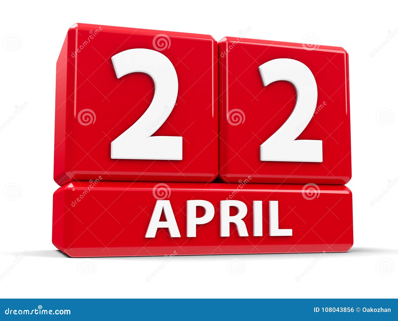 Cubes 22nd April stock illustration. Illustration of saturday - 108043856