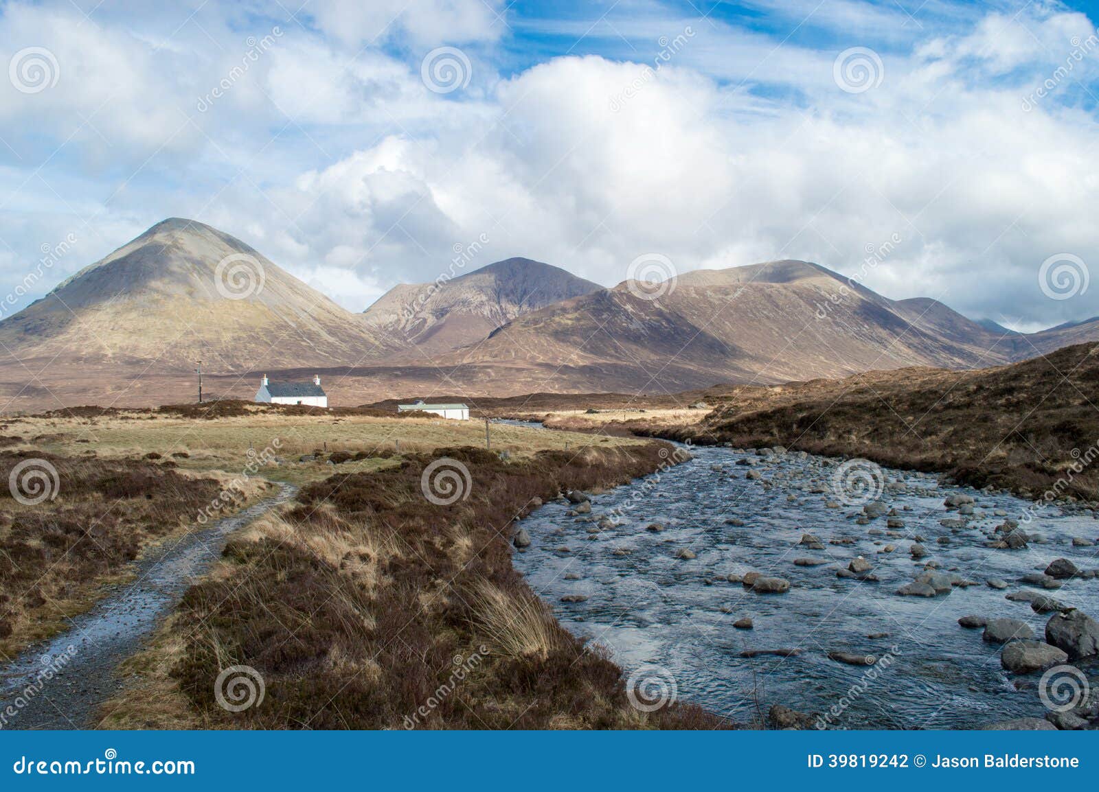 Red Cuillin Skye stock photo. Image of skye, highlands - 39819242