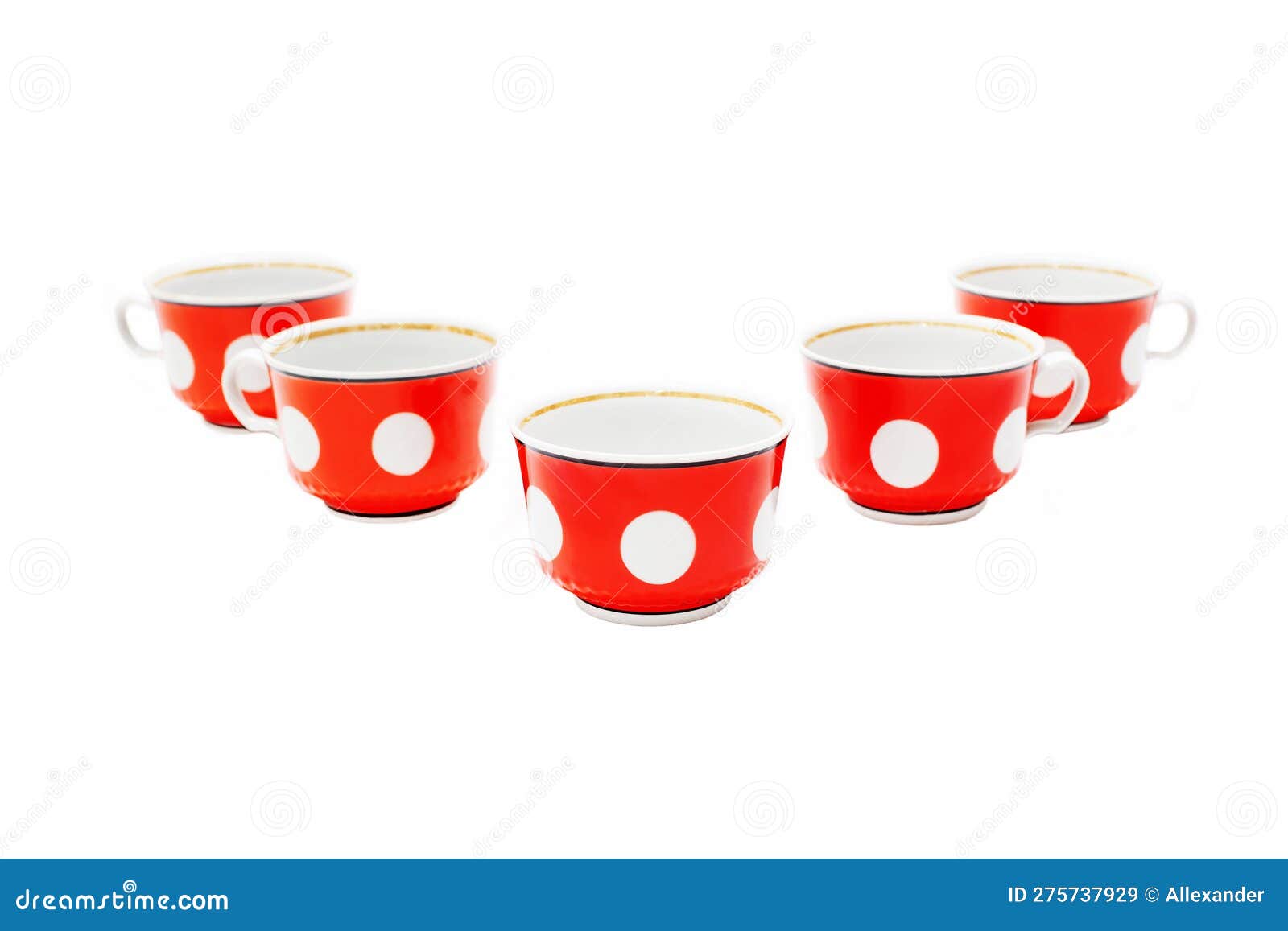 Red Cups on White Background Stock Image - Image of refreshment ...