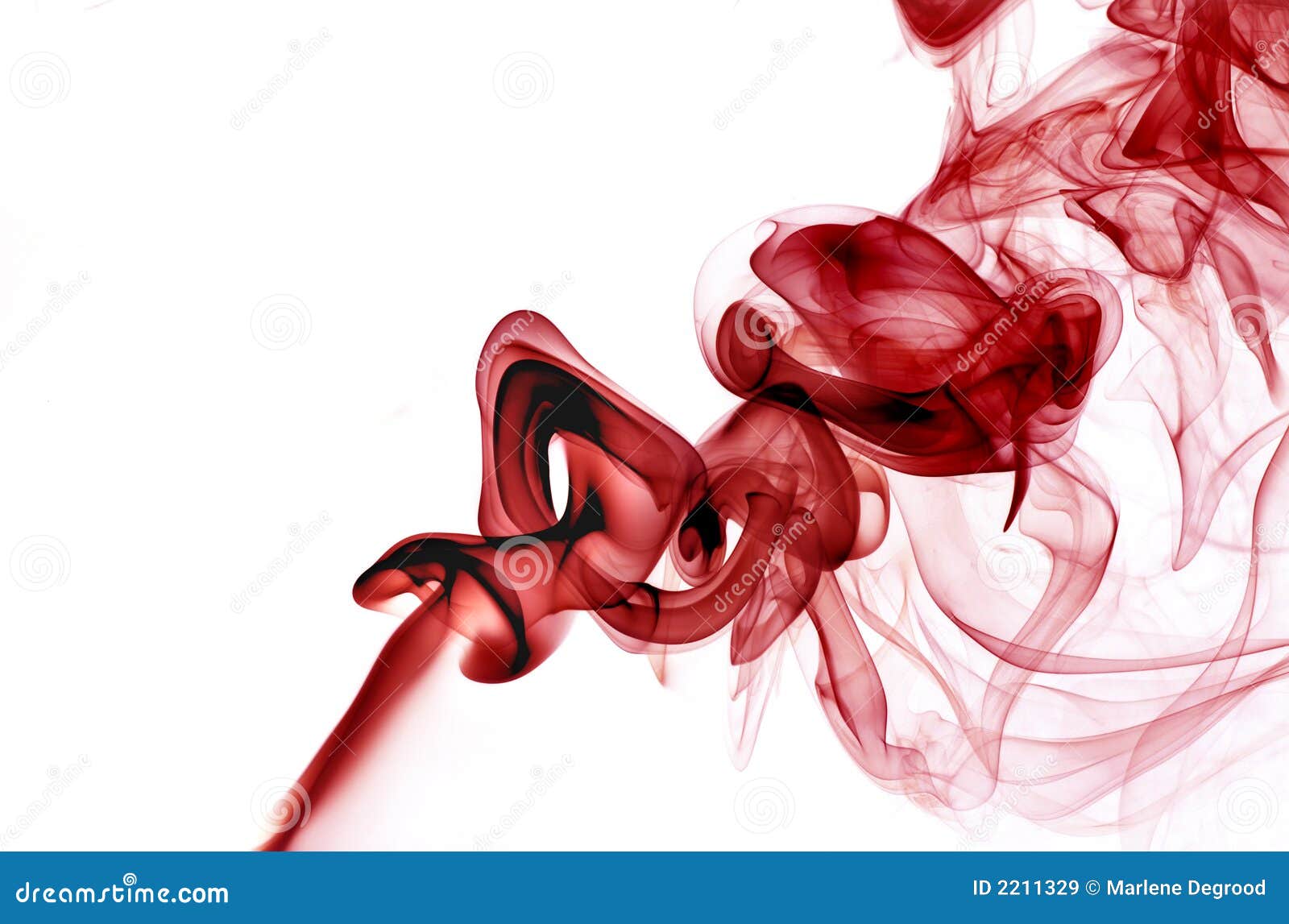 Red Curling Rainbow Smoke stock image. Image of motion - 2211329