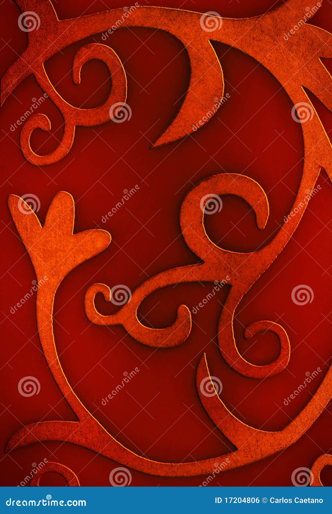 Red Curly background stock photo. Image of decor, christmas - 17204806
