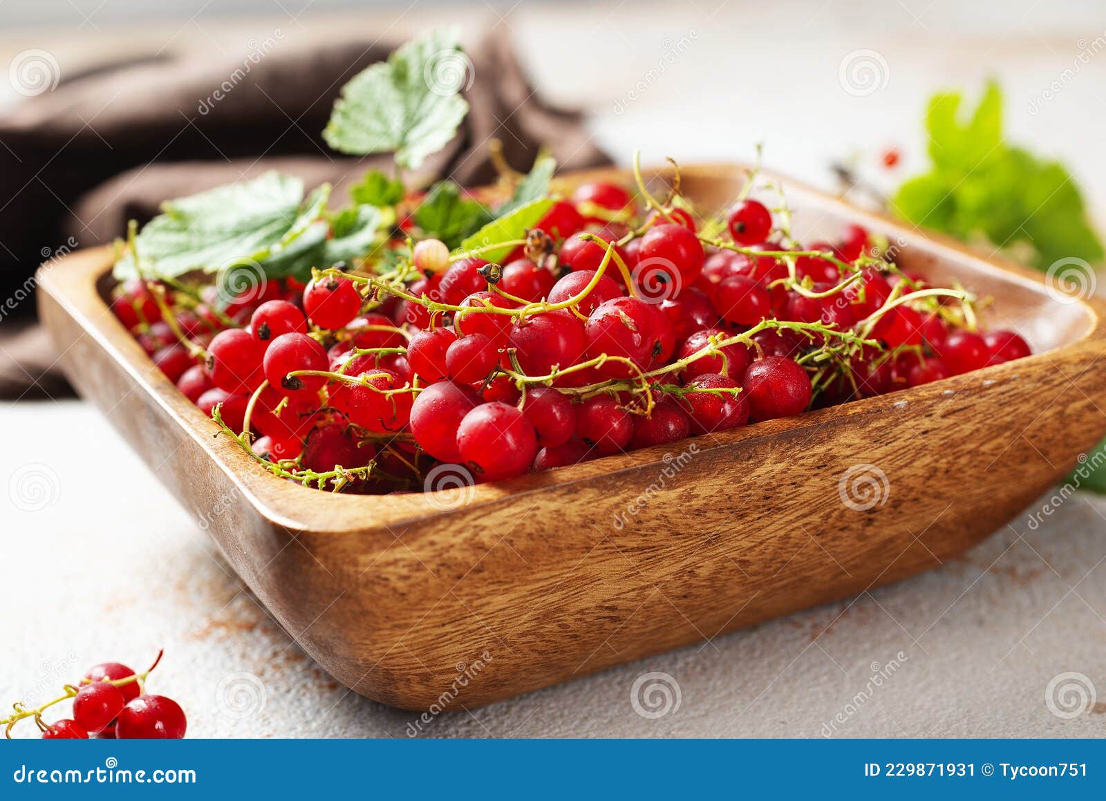 Red currant stock image. Image of currant, portion, harvest - 229871931