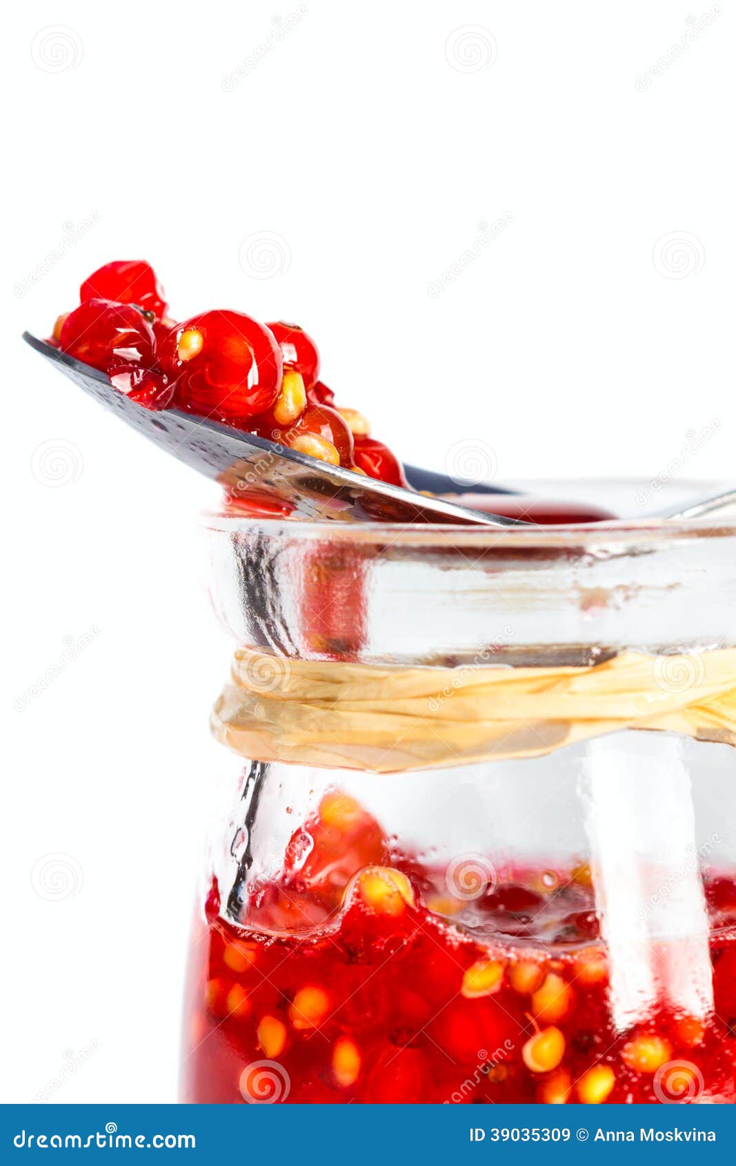 Red current jam stock image. Image of freshness, juicy - 39035309