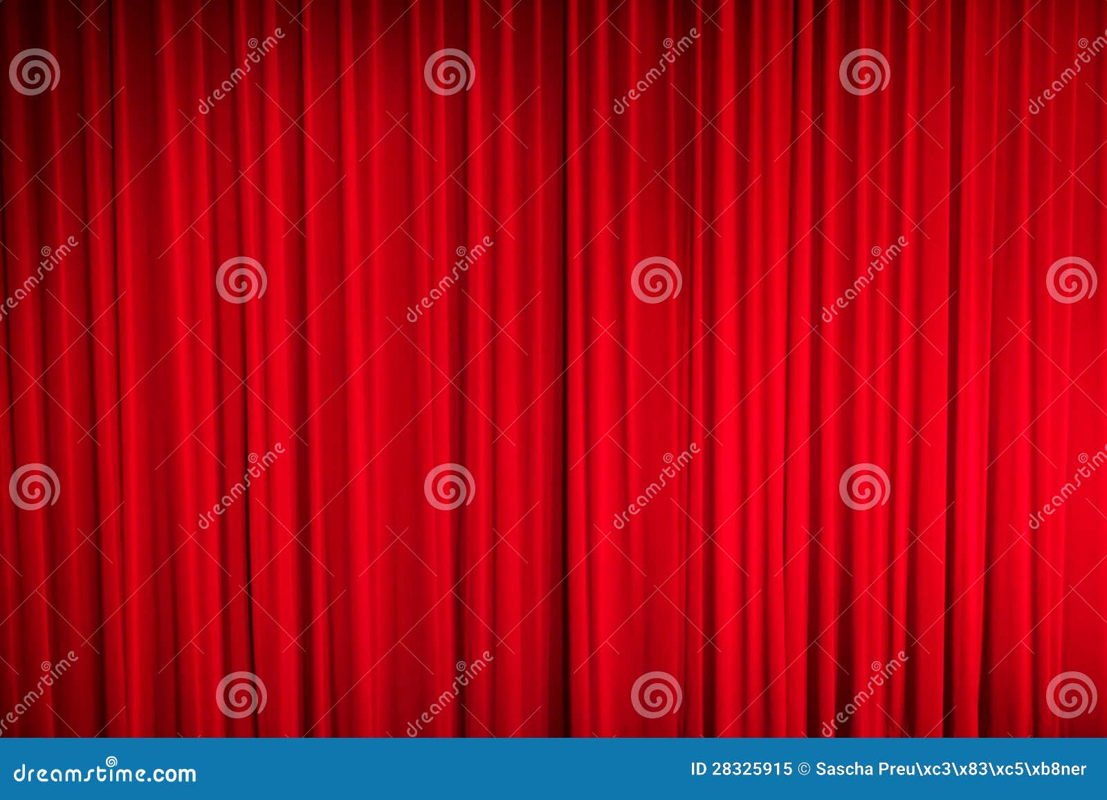 Red curtain stock image. Image of presentation, light - 28325915