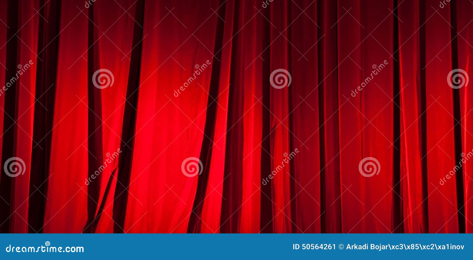Red Curtain Banner Royalty-Free Stock Photography | CartoonDealer.com ...