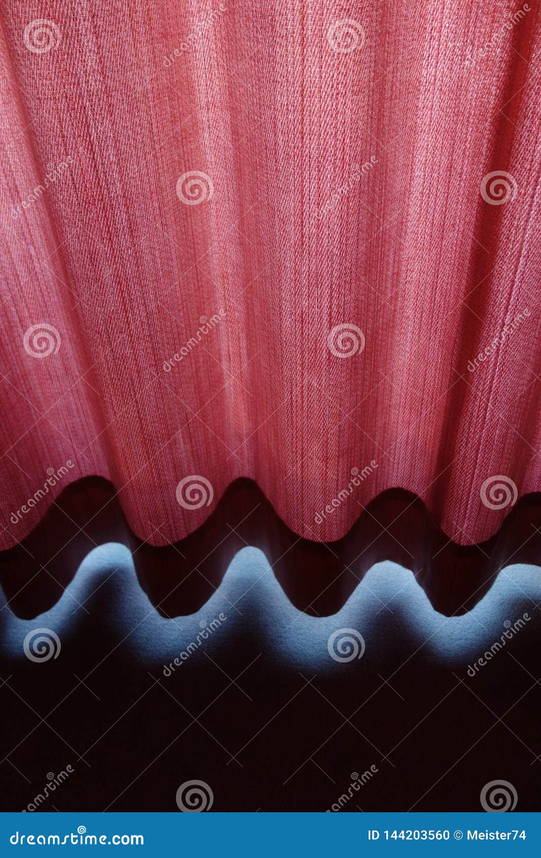 Red curtain stock photo. Image of background, mesh, textile - 144203560