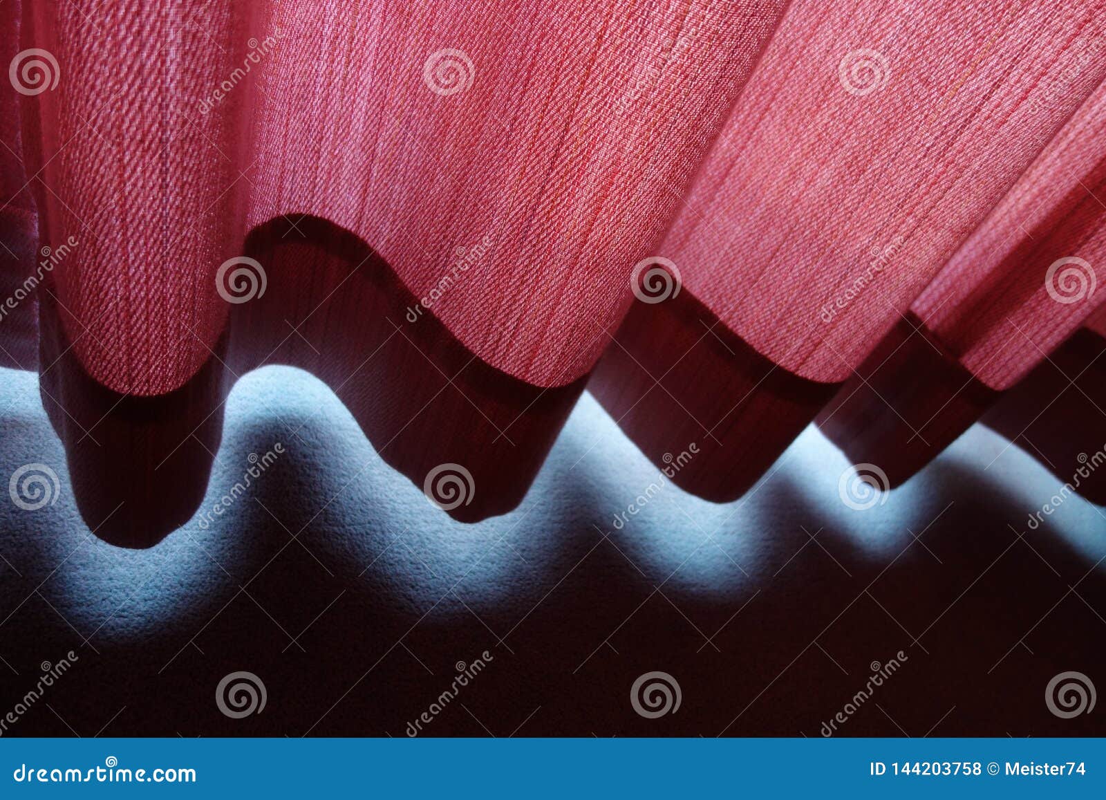 Red curtain stock photo. Image of curtain, mesh, texture - 144203758