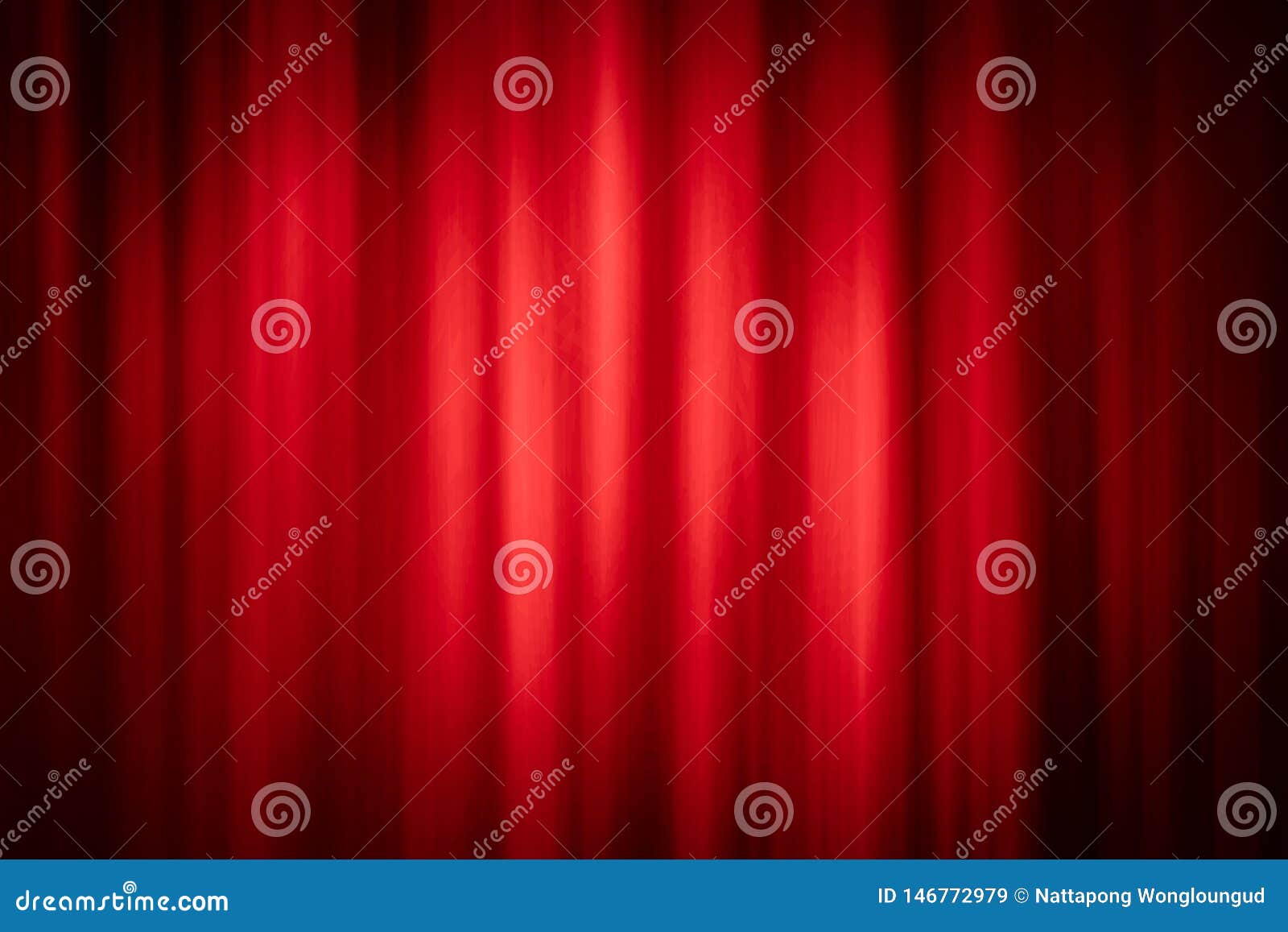 Red Curtain Studio On Stage Entertainment Background, Red Curtain ...
