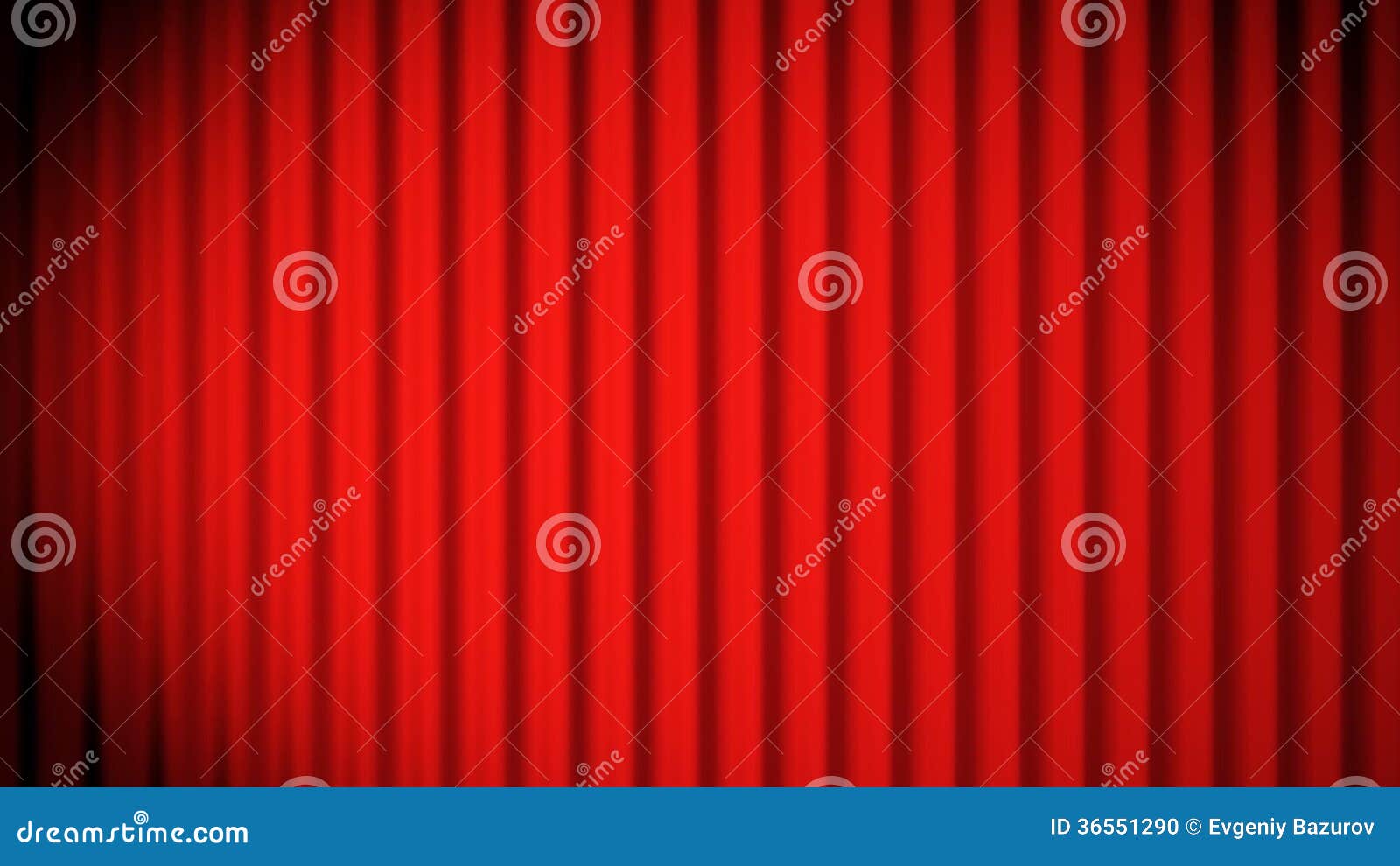 Red Curtains Animation with Lights Loop Stock Video - Video of drama ...