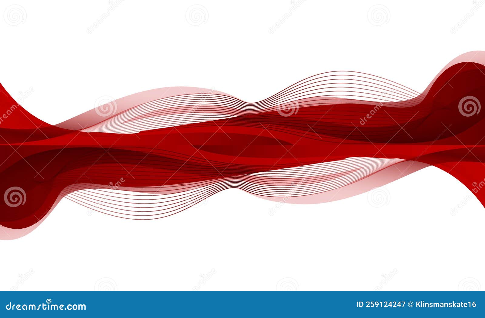 Red Curve Abstract Wave Concept Design Background Stock Illustration ...