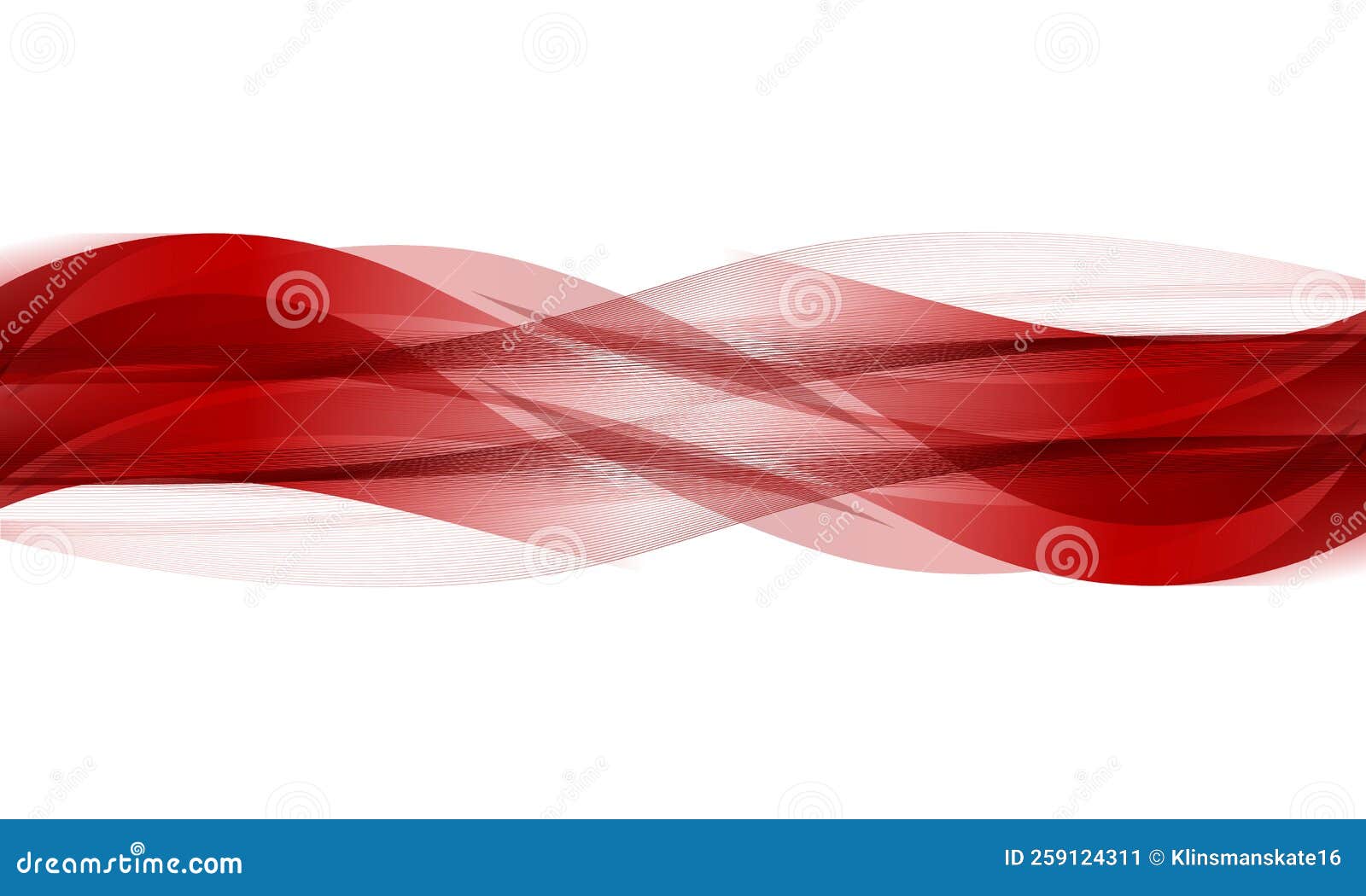 Red Curve Wave Abstract Design Background Stock Illustration ...