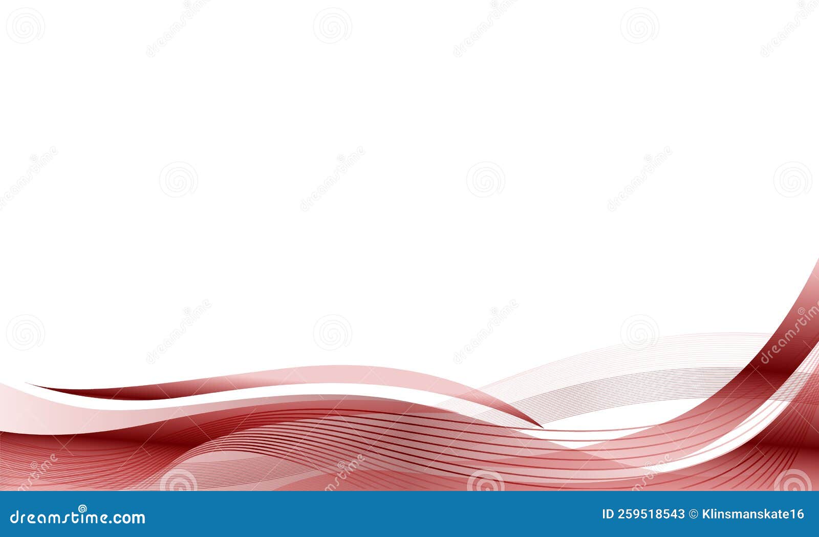Red Curve Wave Art Design Background Clipart Stock Vector ...