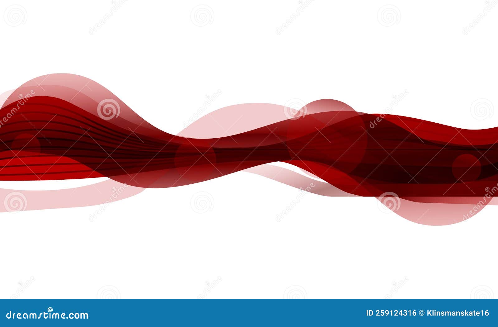 Red Curve Wave Art Graphic Design Background Stock Illustration ...