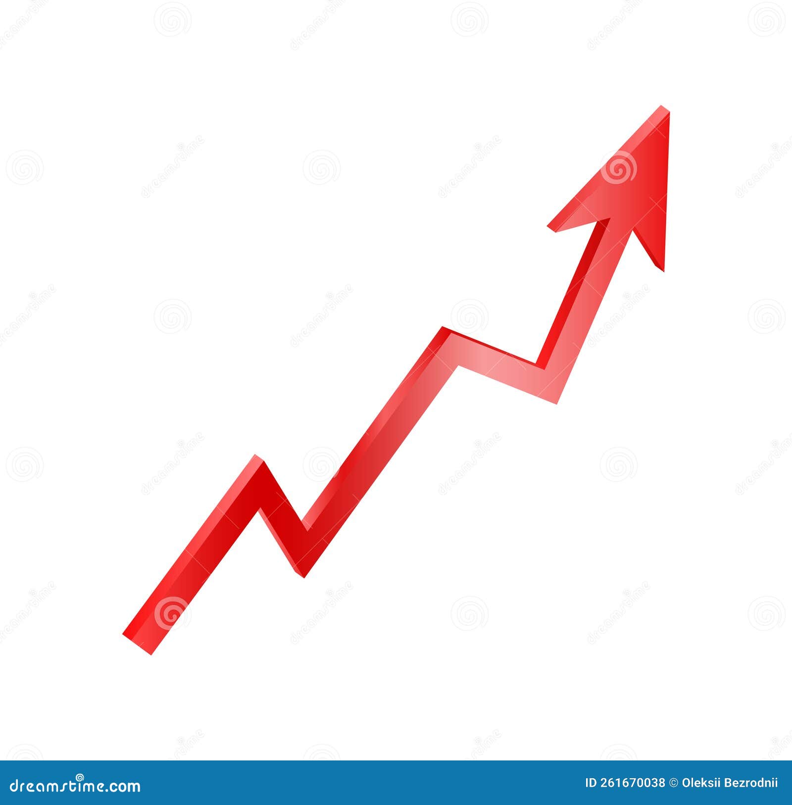 Red Curved Arrow. Direction Pointer and Business Cursor for Navigating ...