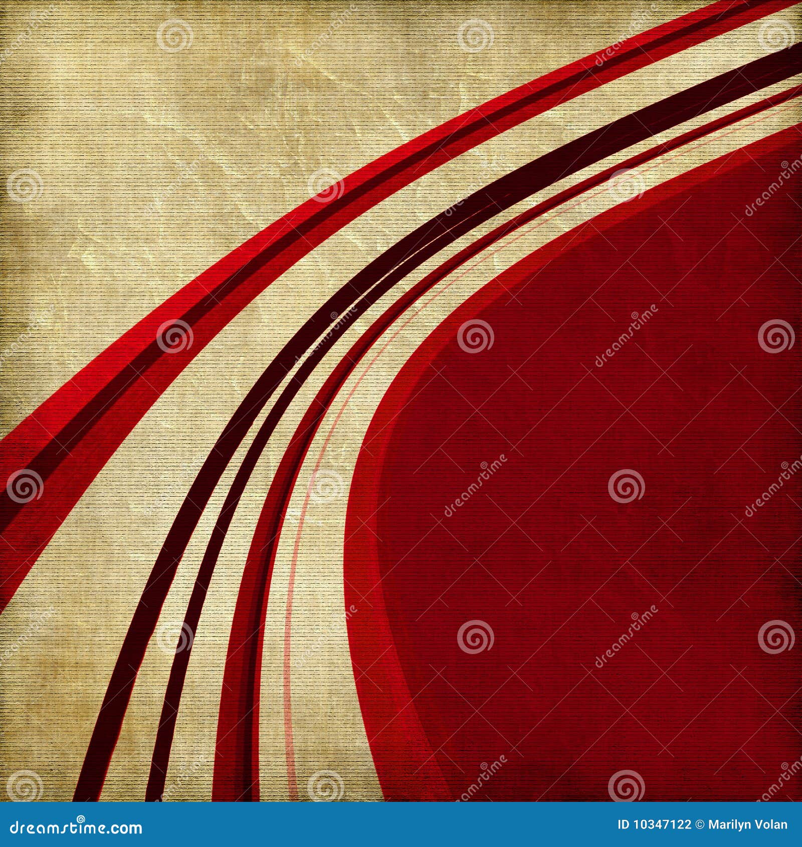 Red curved line background stock illustration. Illustration of drawing ...