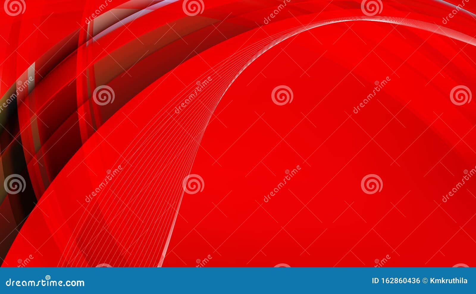 Red Curved Lines Background Illustration Stock Vector - Illustration of ...