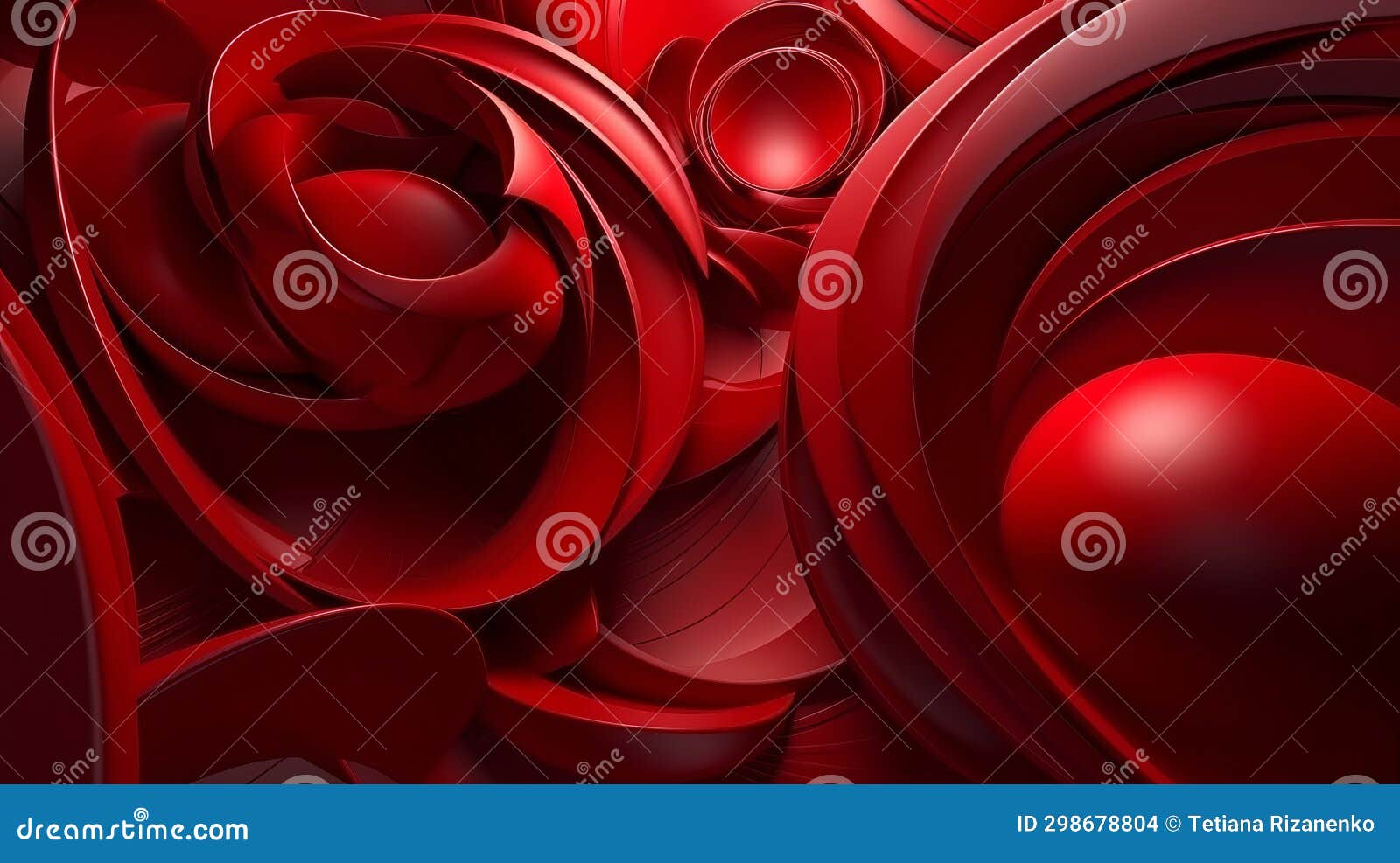 Red 3D Abstract Layered Background Texture Stock Illustration ...