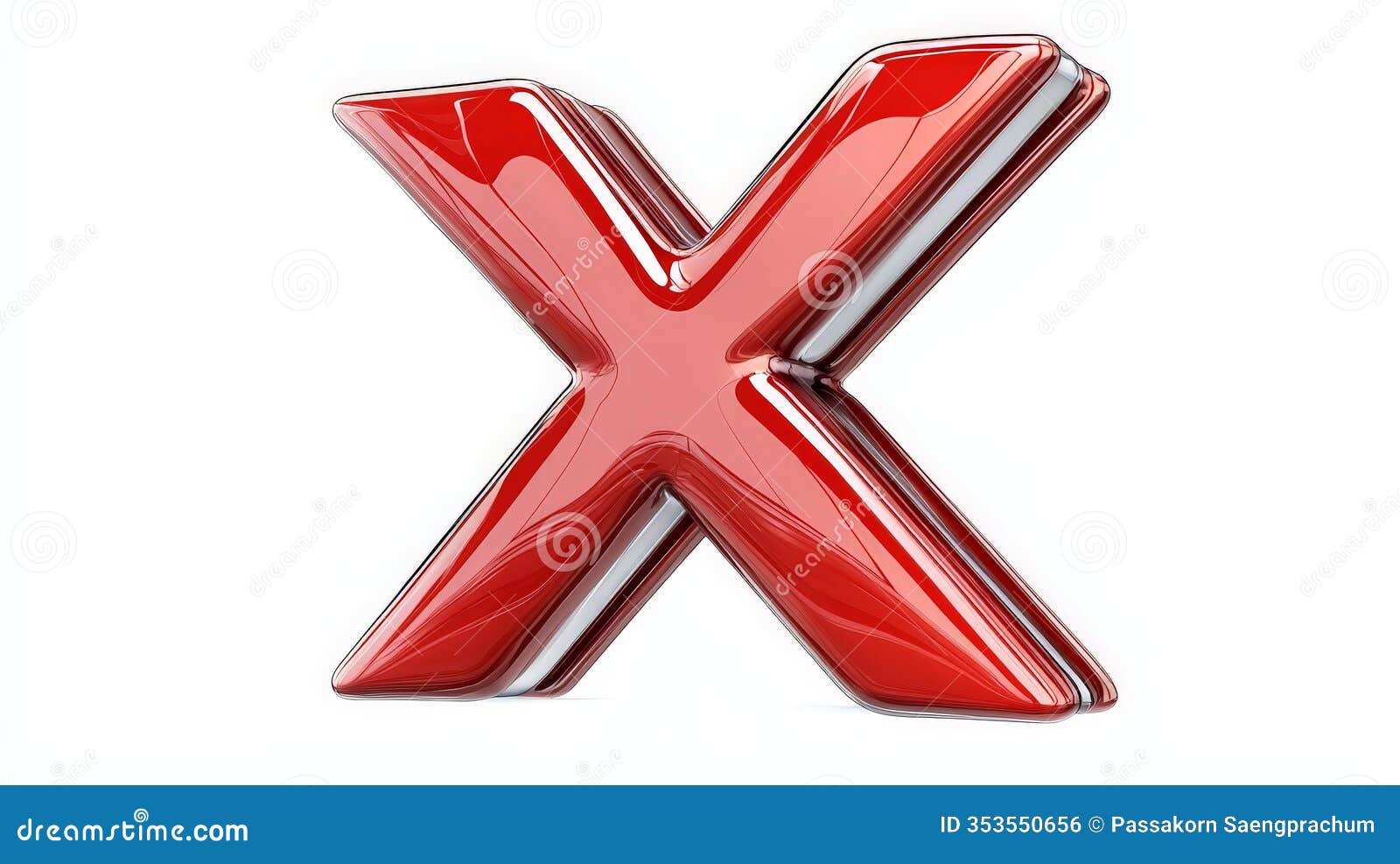 Red 3D Logo Design in Vector Format Stock Illustration - Illustration ...