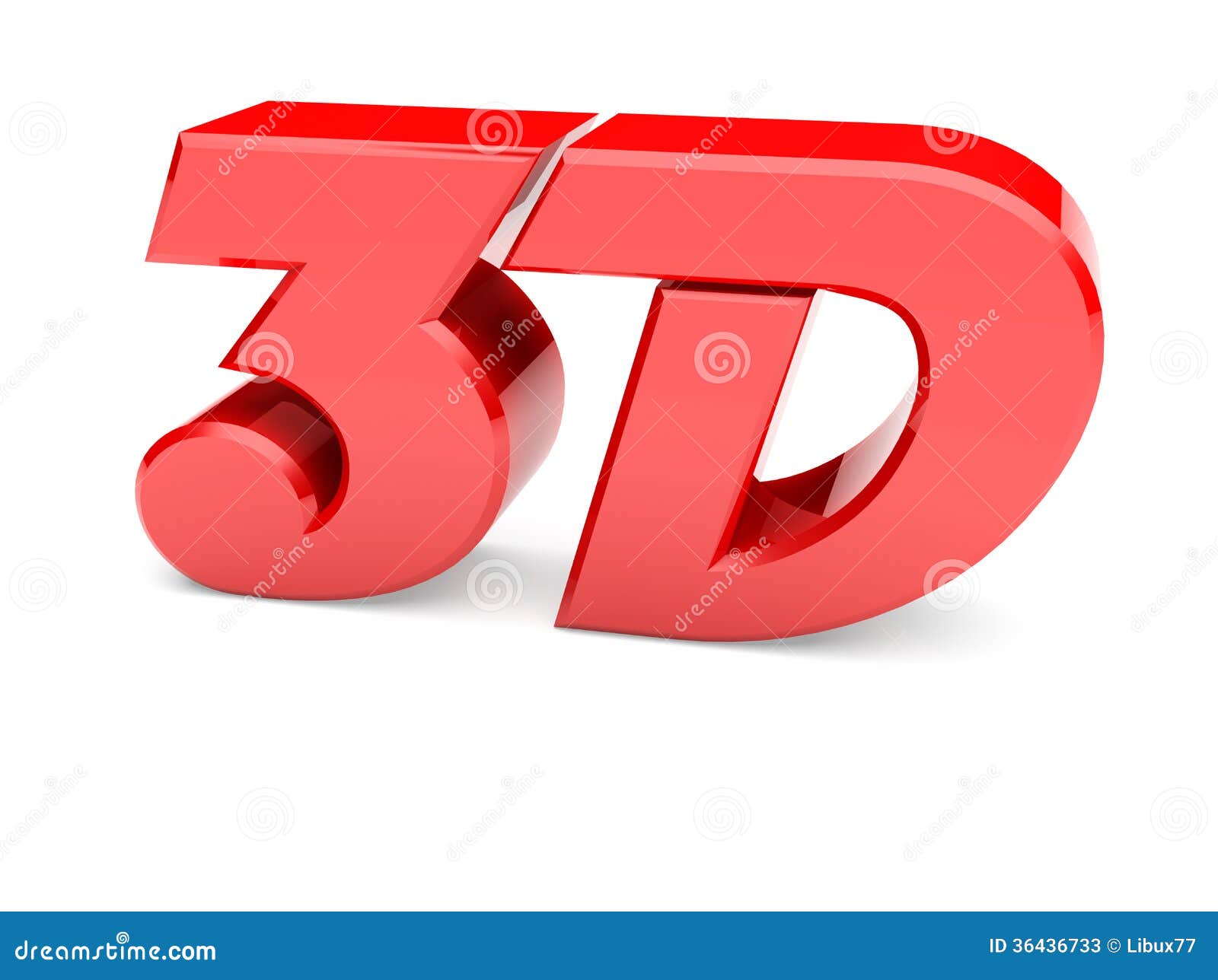 Red 3D Text stock illustration. Illustration of text - 36436733
