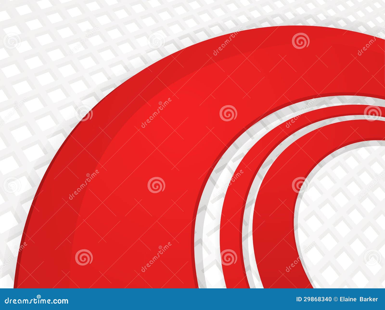 Red 3d Wave on White Grid Background Stock Vector - Illustration of ...