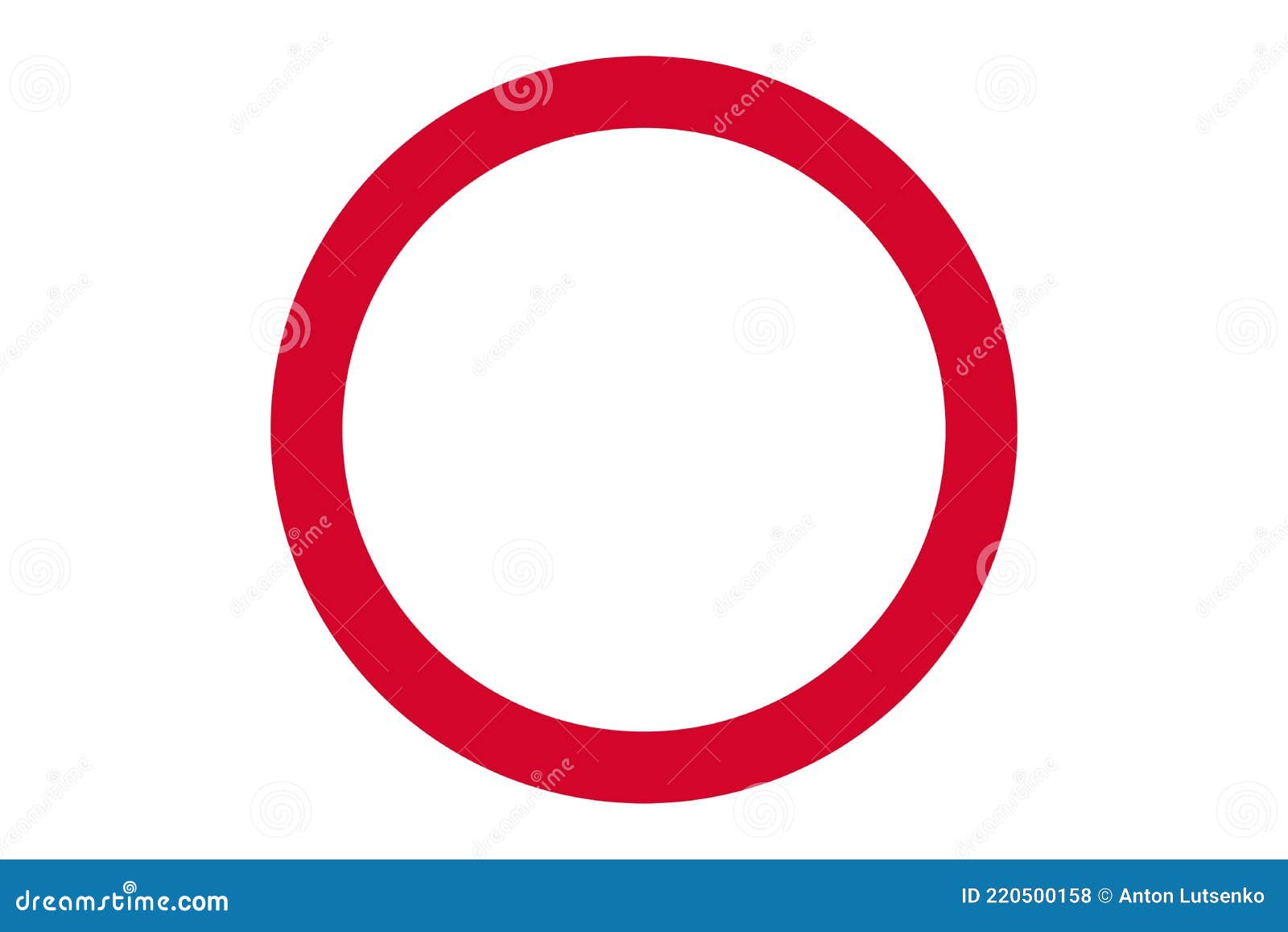 Danger Round Corner Warning Sign Set Vector Illustration ...