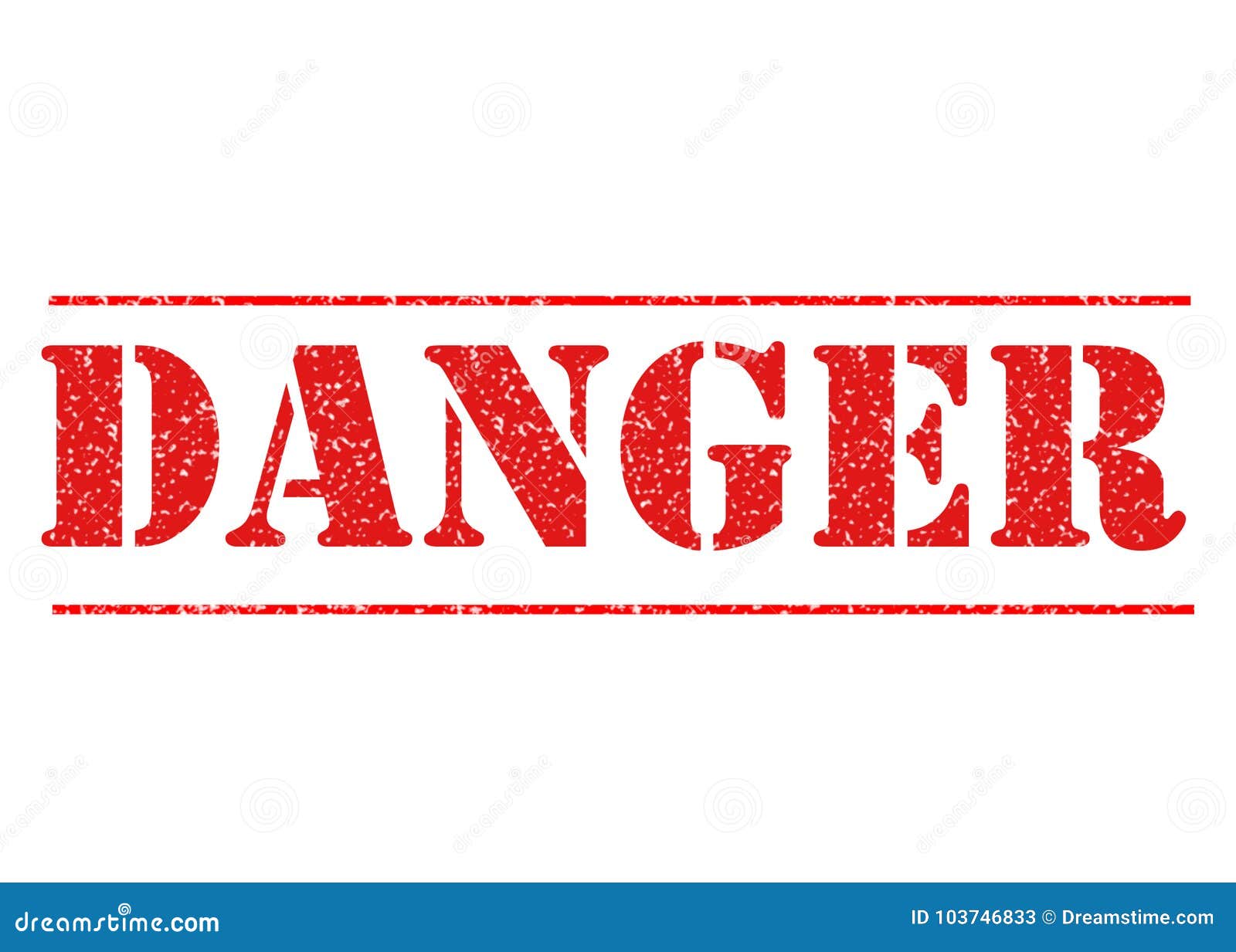 Stencil Type Red Danger Word Stock Illustrations – 6 Stencil Type Red ...