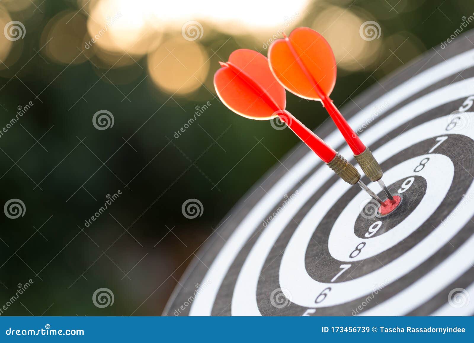 Red Dart Target Arrow Hitting on Bullseye Stock Image - Image of market ... Red Dart Target Arrow Hitting on Bullseye Stock Image - Image of market ...