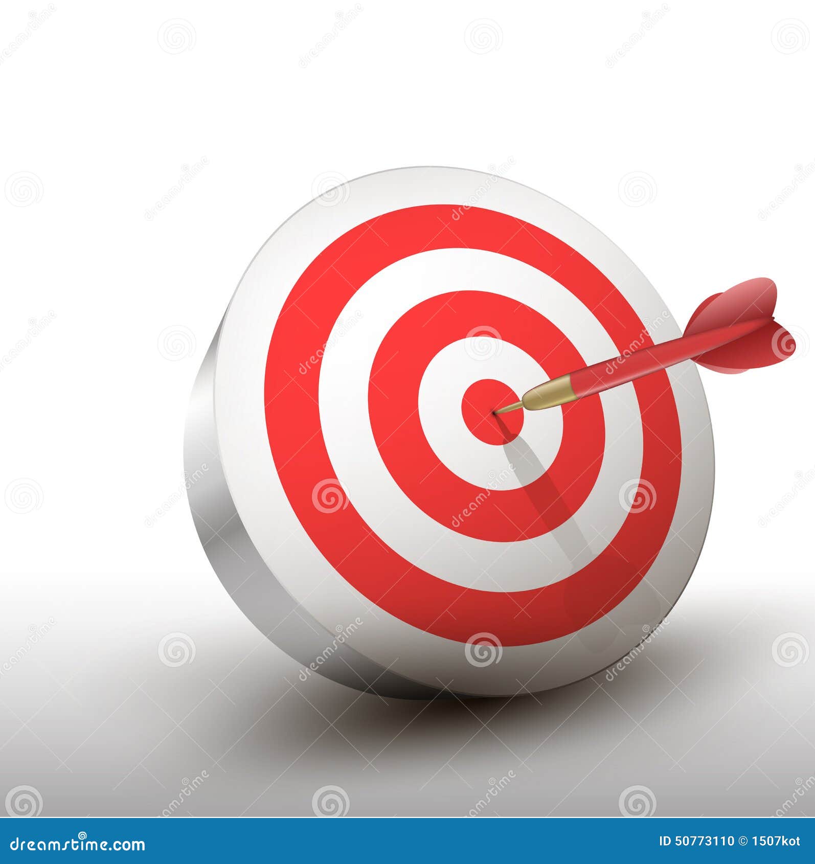 Red Darts stock illustration. Illustration of dartboard - 50773110
