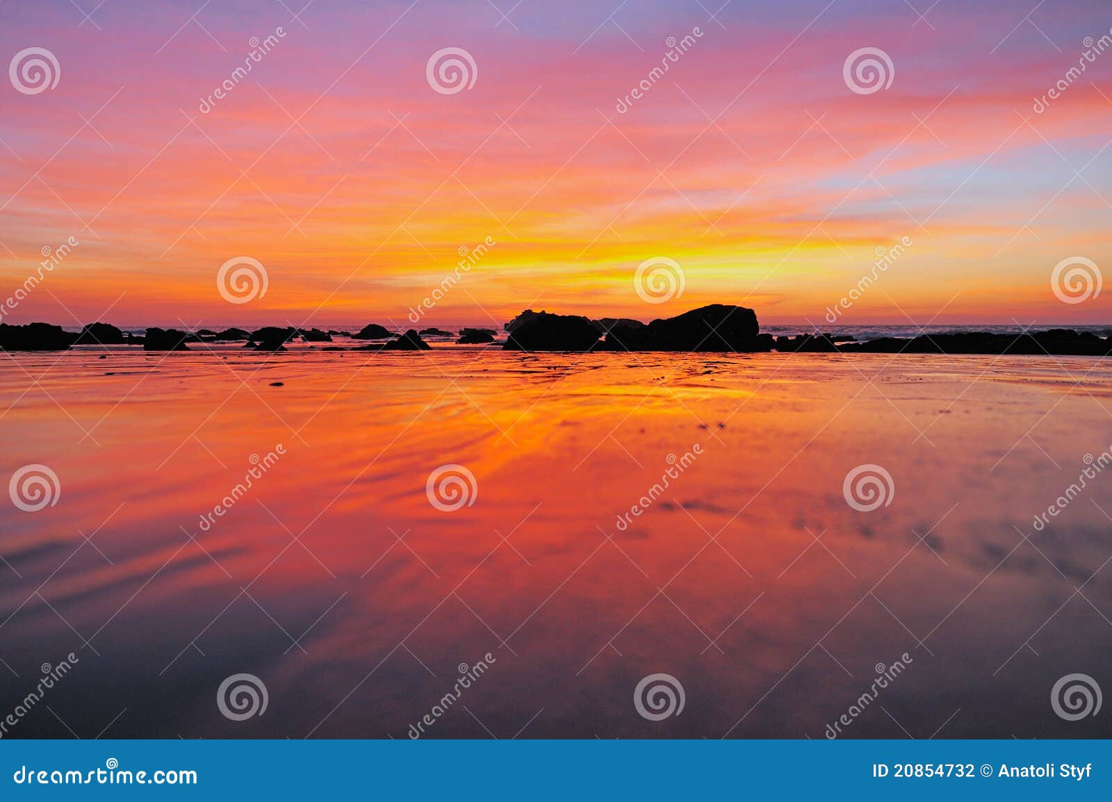 Red Daybreak stock photo. Image of cliff, brink, rock - 20854732