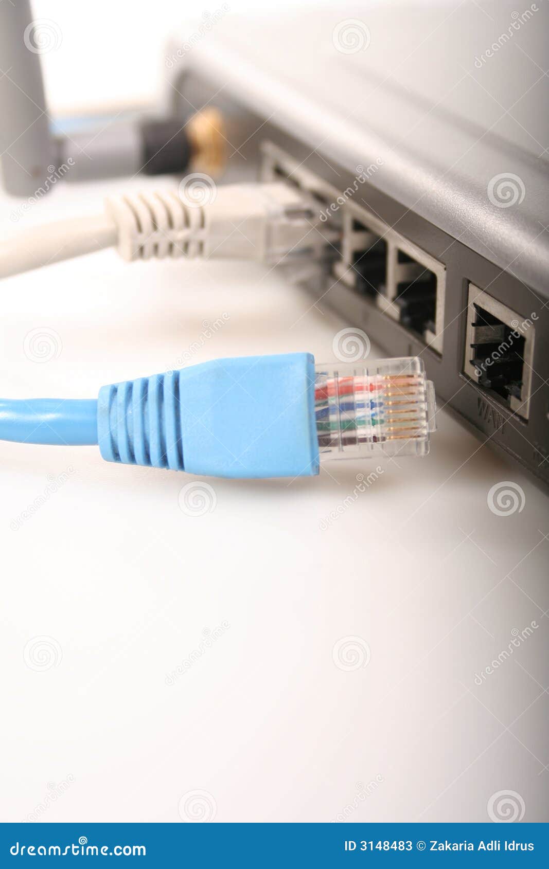 Red De Banda Ancha WiFi Fotos de archivo - Imagen: 3148483