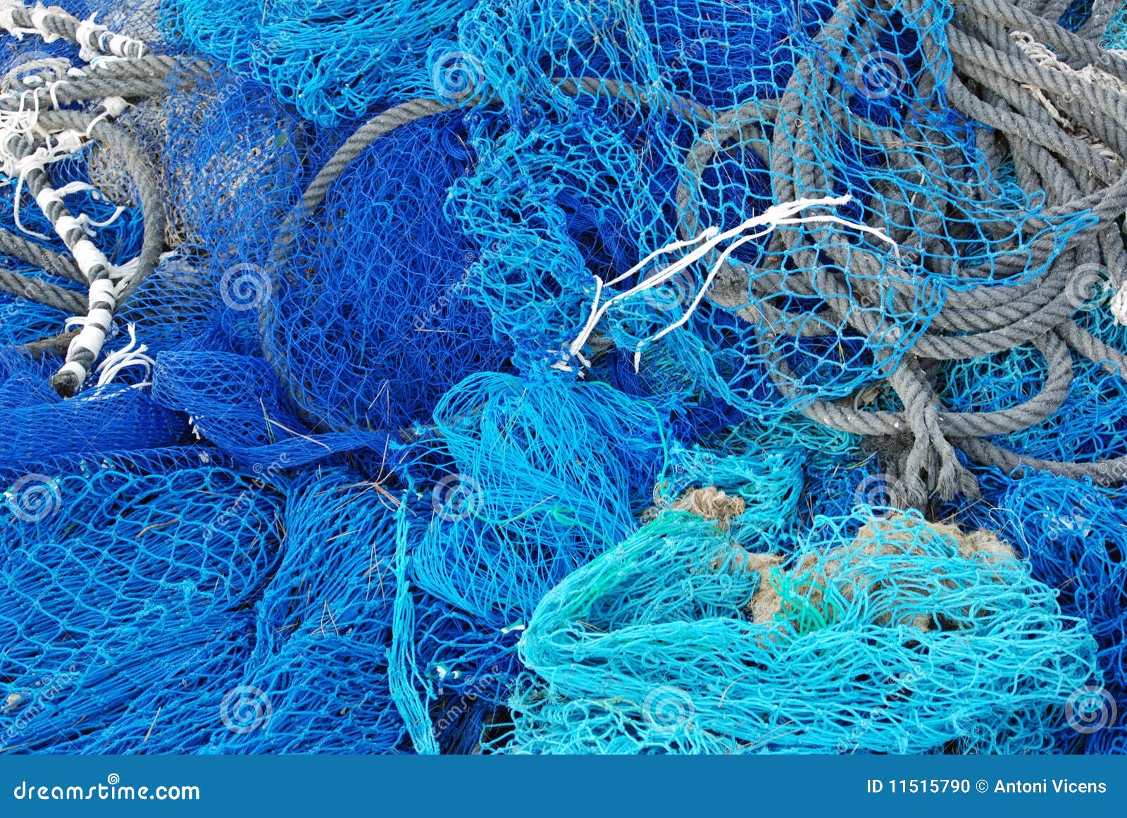 Red de pesca foto de archivo. Imagen de trabajador, pescador - 11515790