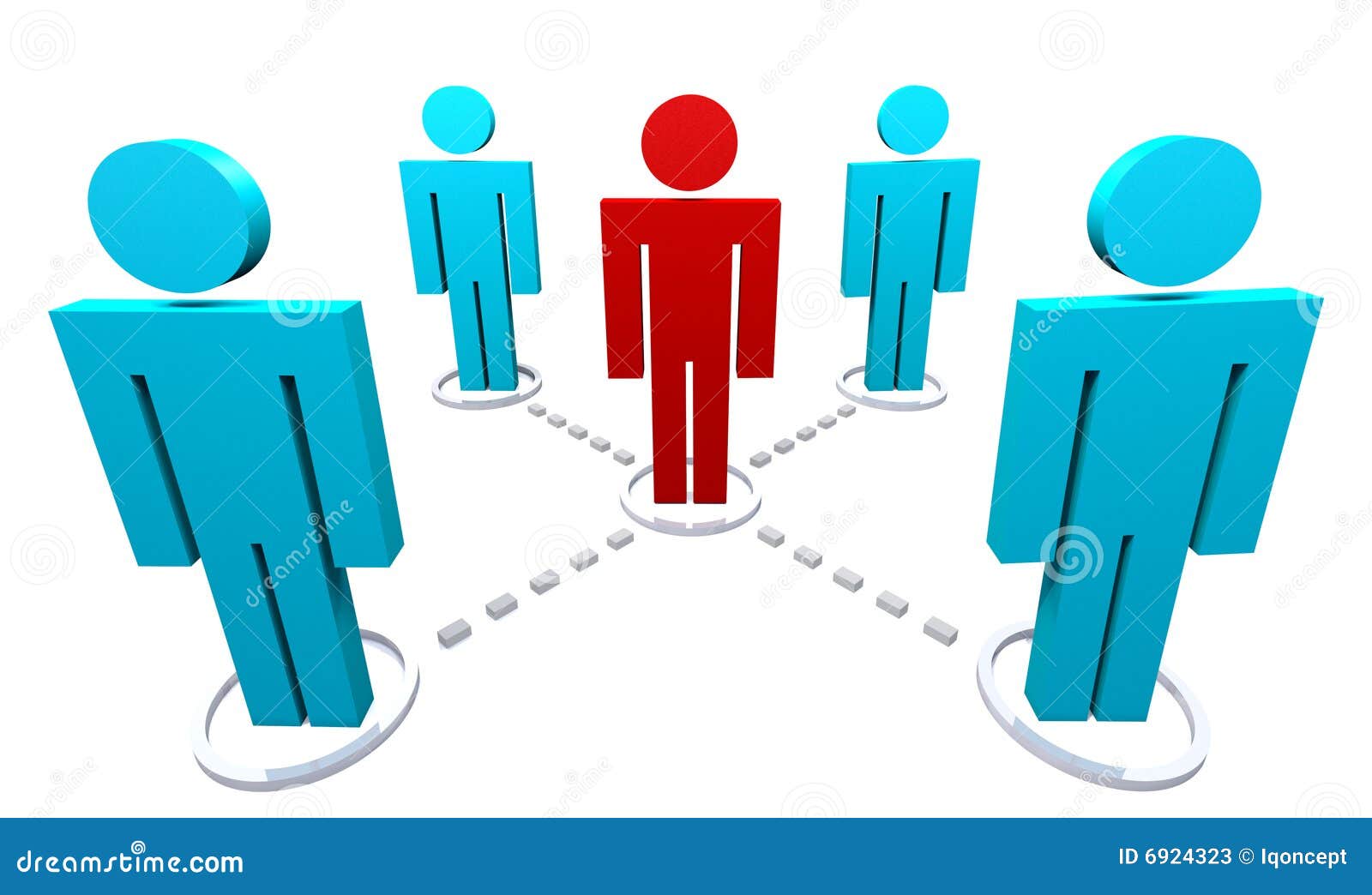 Red de varias personas stock de ilustración. Ilustración de conectado ...