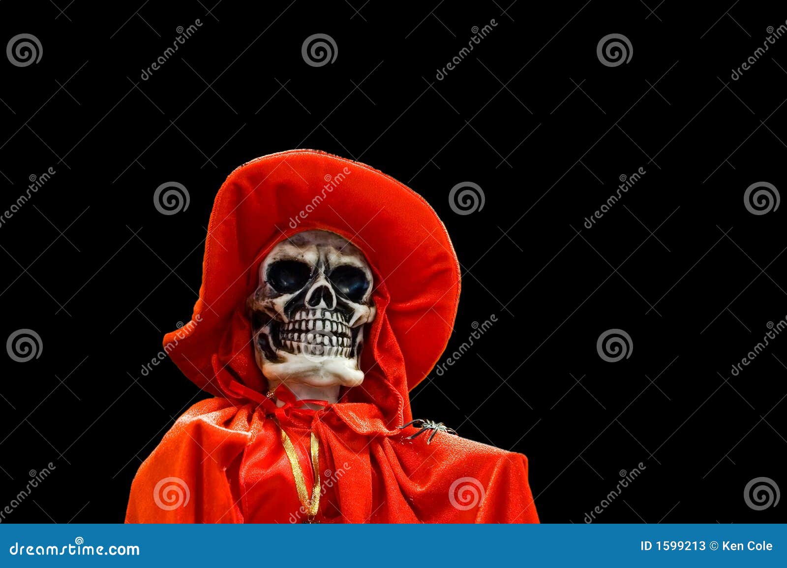 Red Death - Isolated - 2 stock image. Image of haunted - 1599213