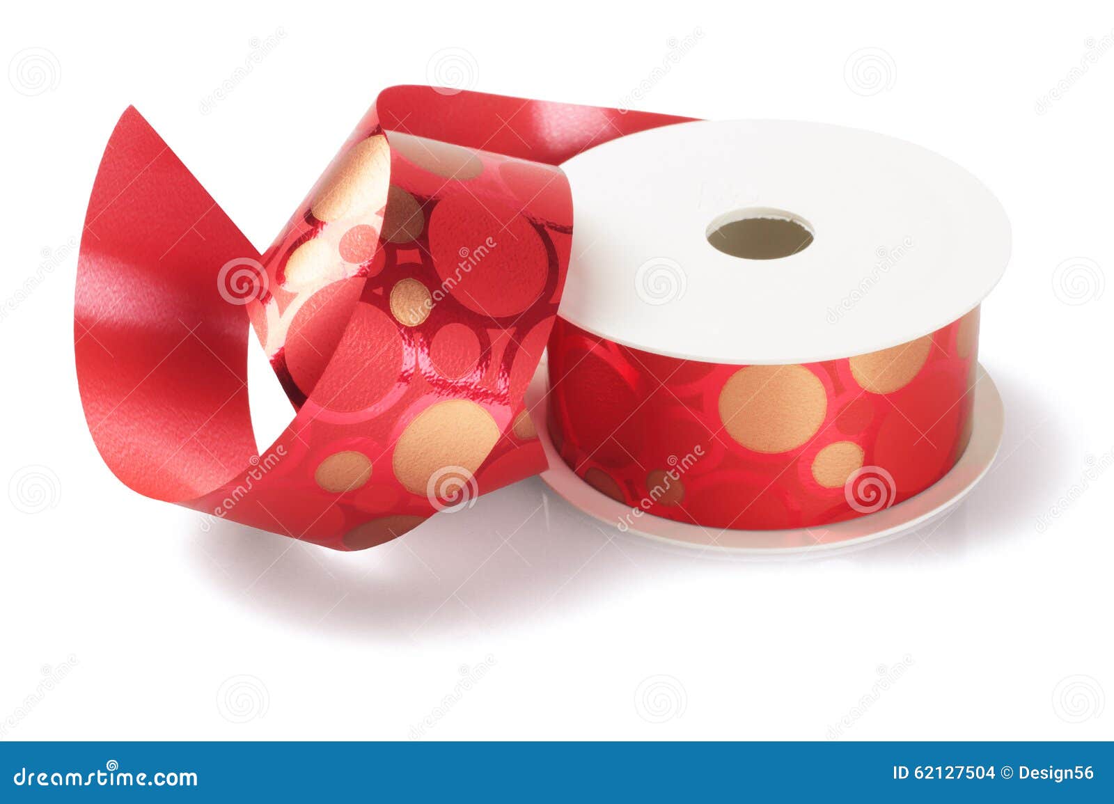 Red Decorative Ribbon stock photo. Image of party, ribbon - 62127504