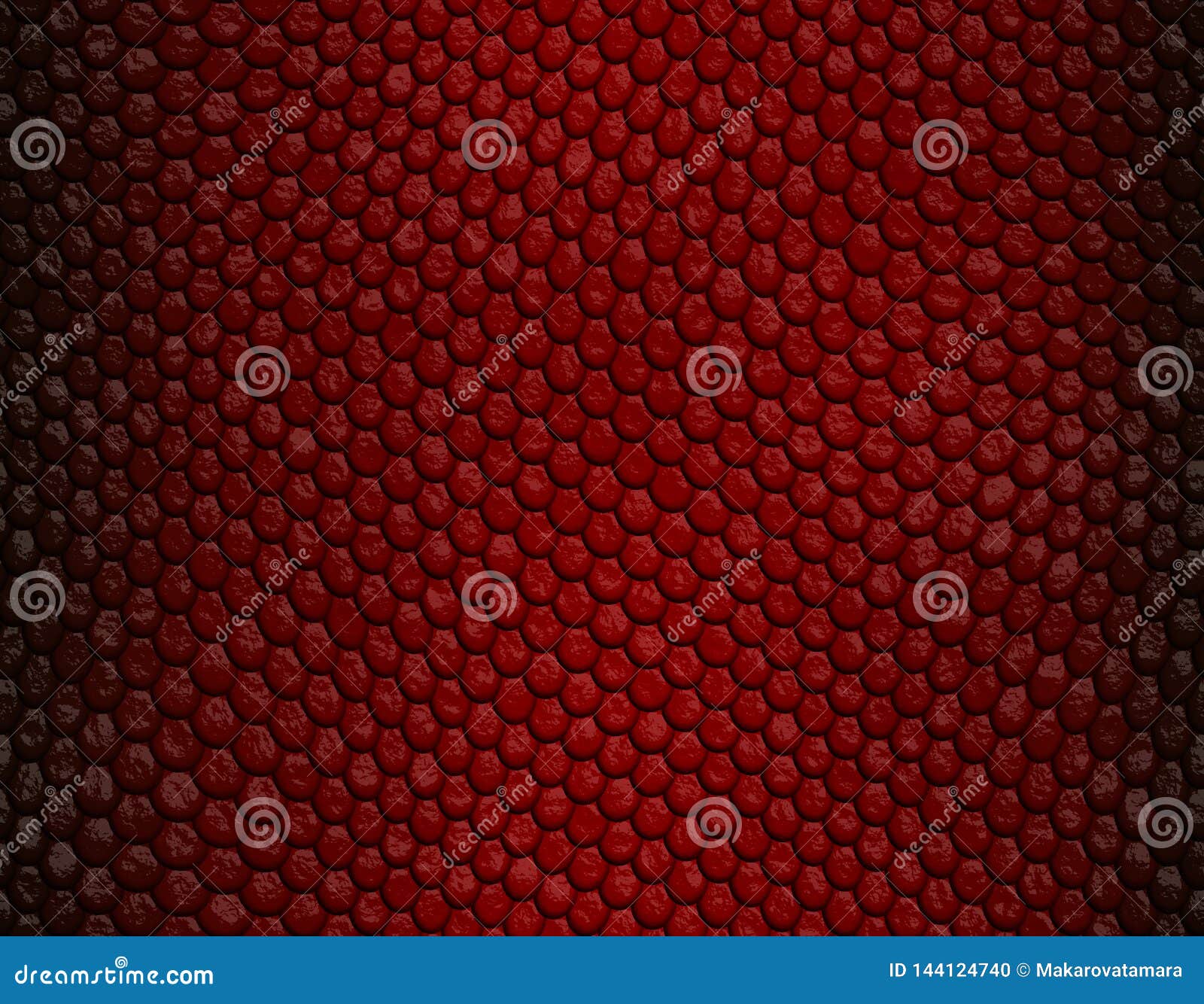 Red and Deep Red Gradient Snake Skin Pattern, Round Scale Stock ...