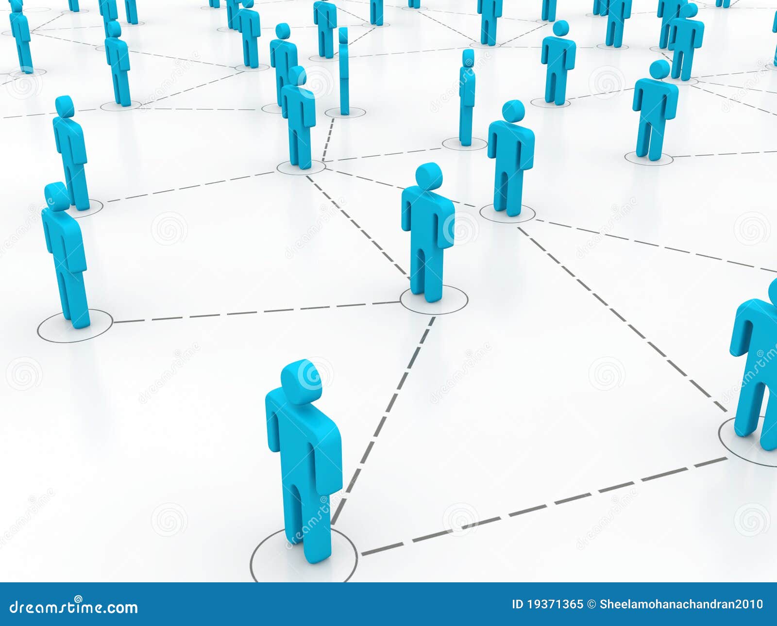 Red del asunto stock de ilustración. Ilustración de humano - 19371365