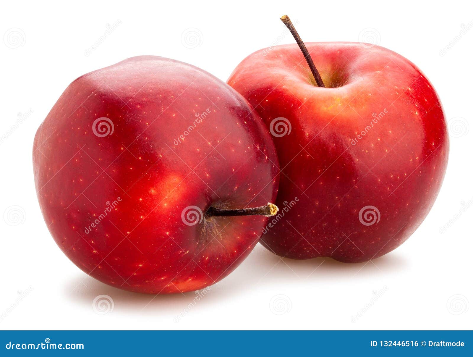 Red delicious apple stock photo. Image of studio, isolated - 132446516