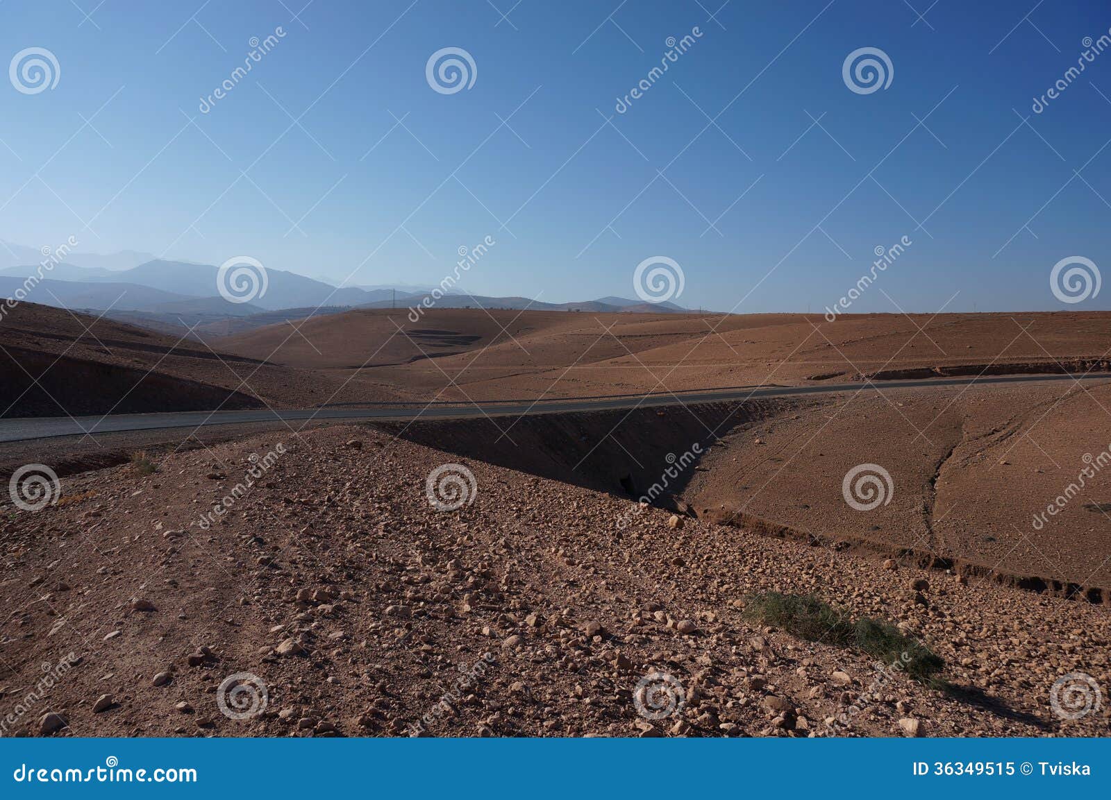 Red desert stock image. Image of africa, dirt, desert - 36349515