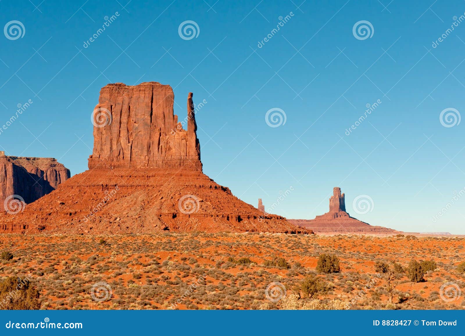Red desert rock formations stock image. Image of beauty - 8828427