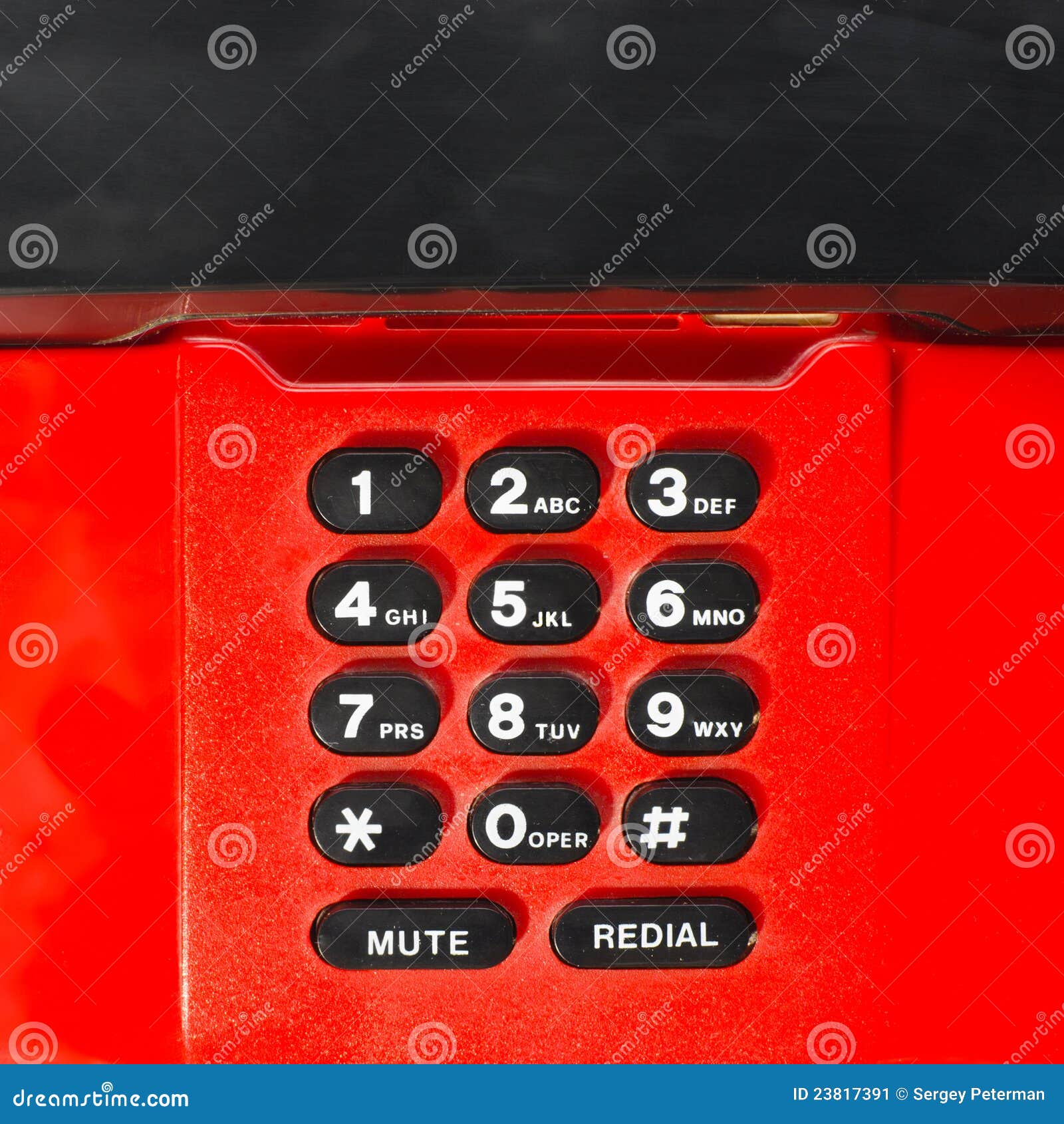 Red desk phone stock image. Image of button, phone, view - 23817391