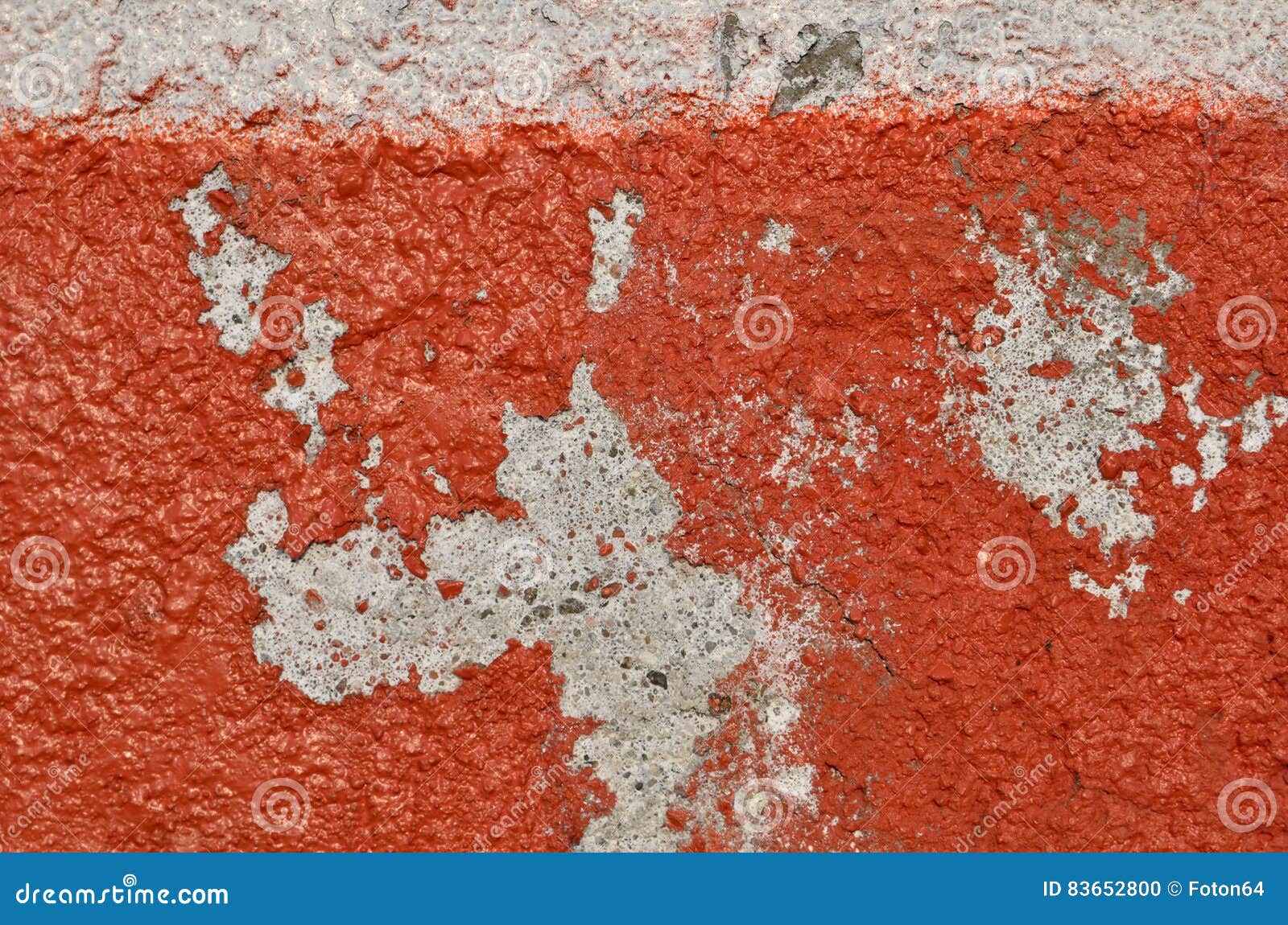 Red deteriorated paint stock photo. Image of background - 83652800
