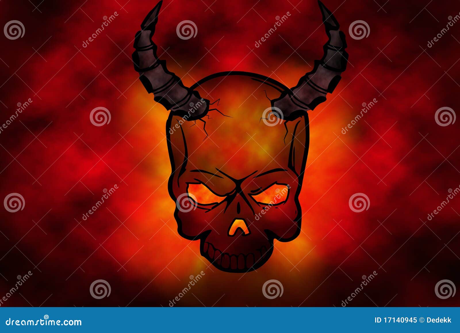 Red devil stock illustration. Illustration of fervent - 17140945