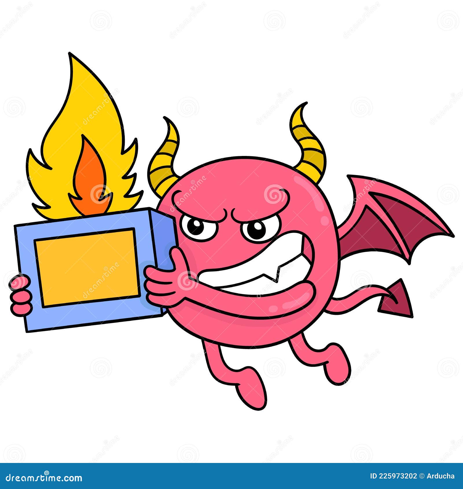 Icon Of Hellfire - Vector Iconic Design | CartoonDealer.com #100845164